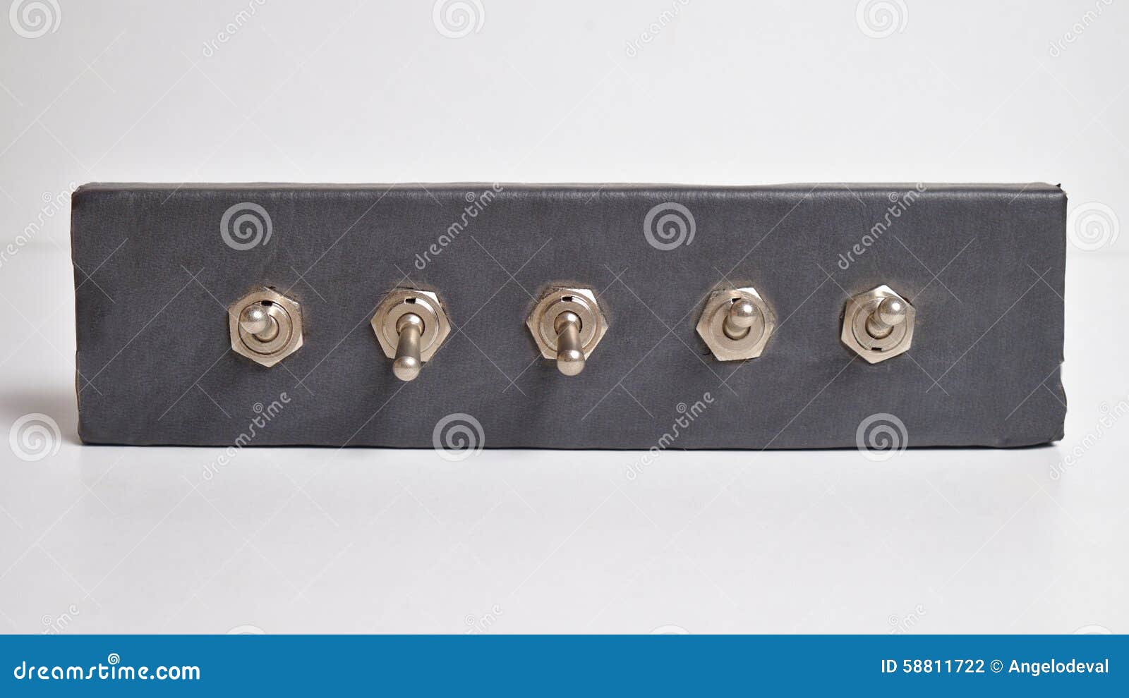 Panel Of Toggle Switches Royalty-Free Stock Image | CartoonDealer.com ...