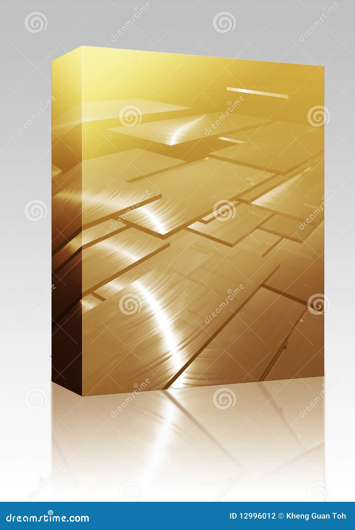 Panels Abstract Box Package Stock Illustration - Illustration of glossy ...