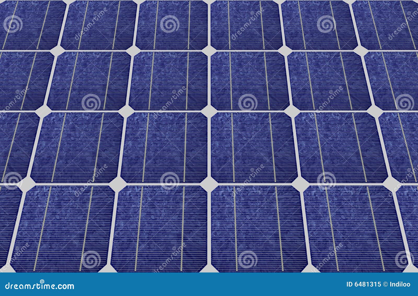 Panels of blue solar cells stock image. Image of close - 6481315
