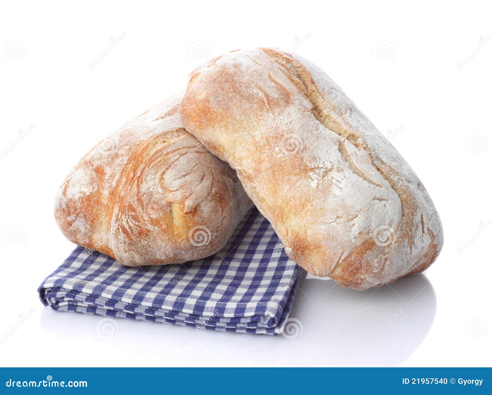 Panes franceses foto de archivo. Imagen de revuelto, alimento - 21957540