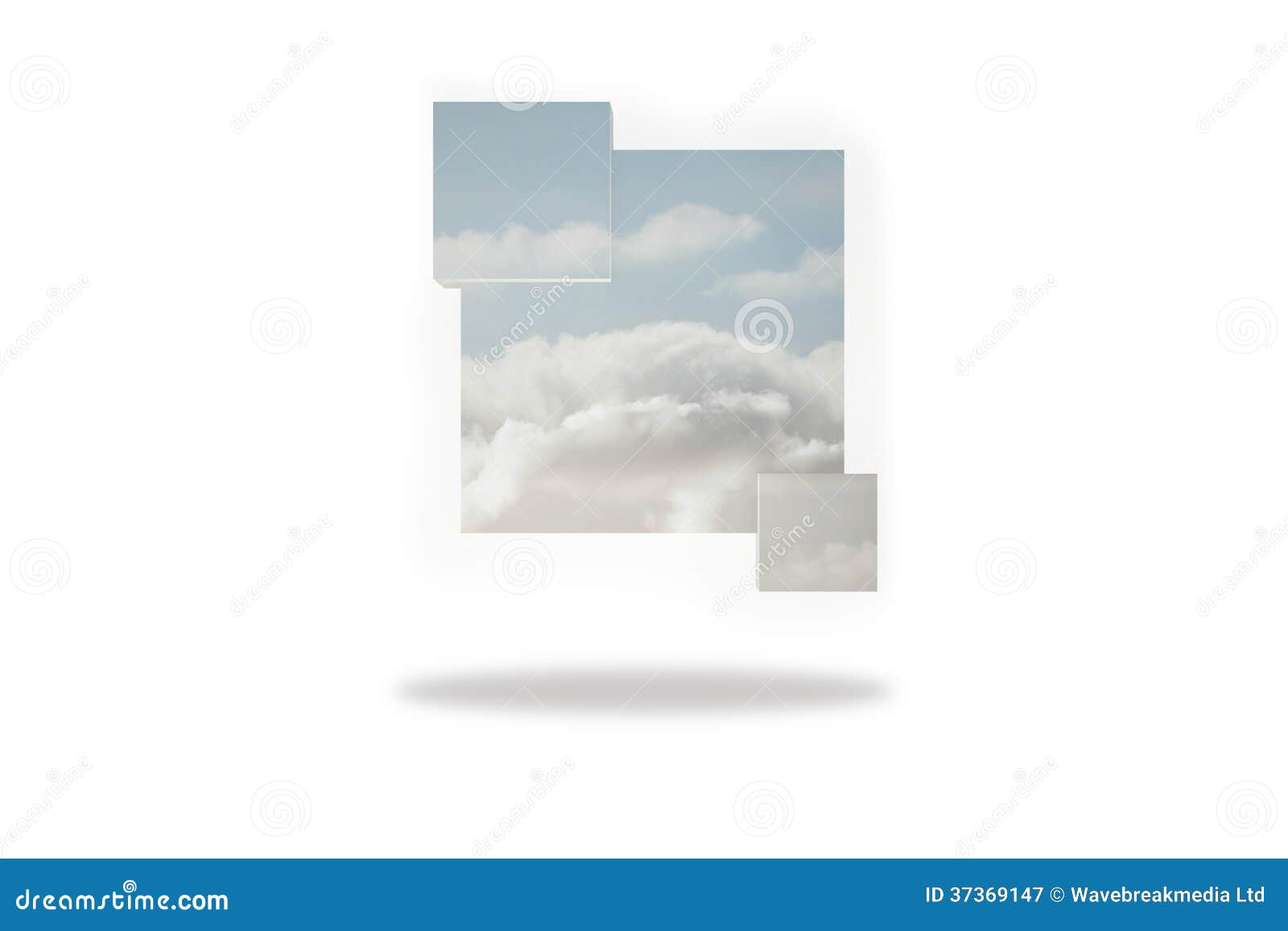 Panes showing sky stock illustration. Illustration of graphic - 37369147