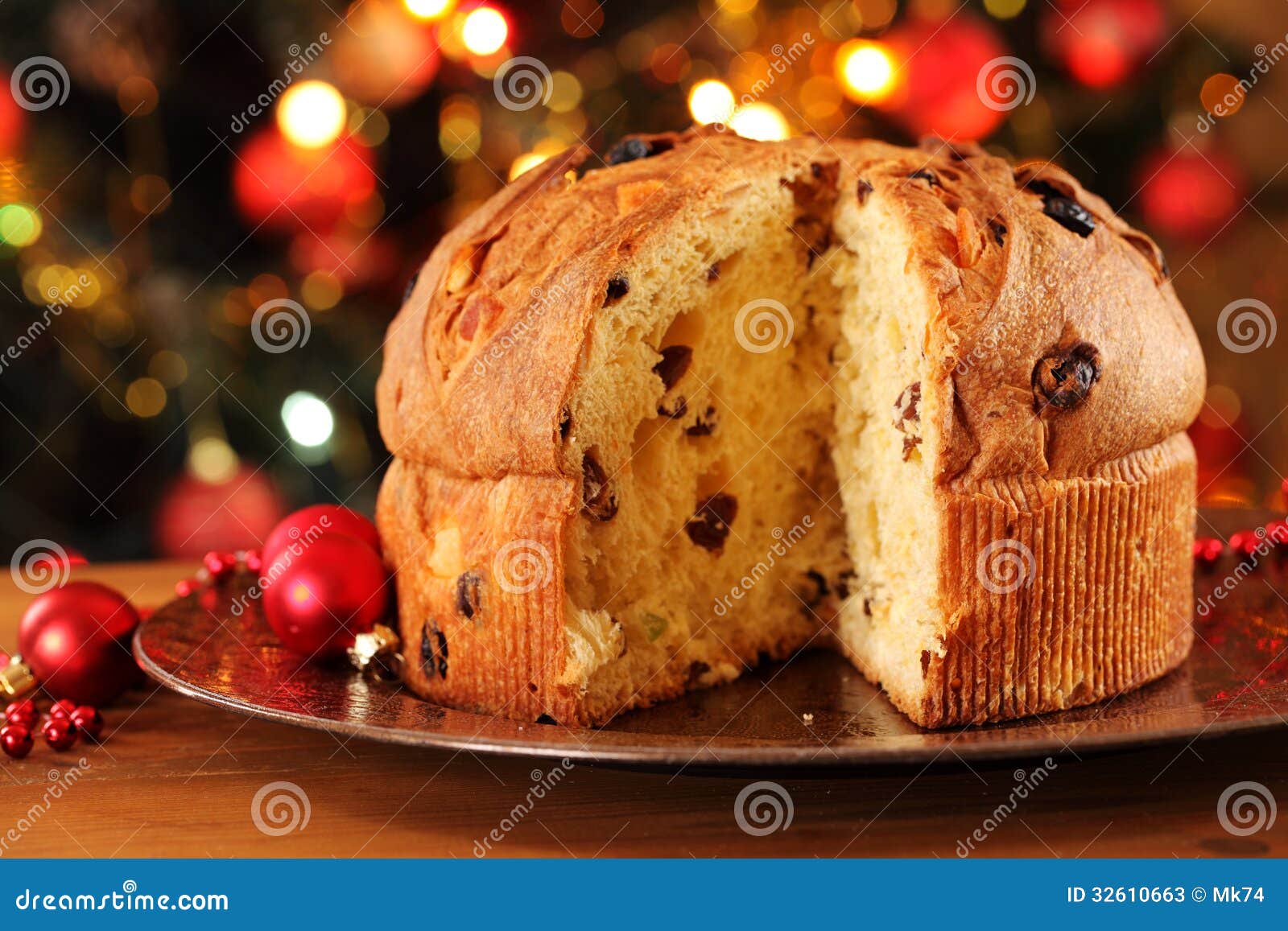 Panettone stock image. Image of detail, holidays, still - 32610663