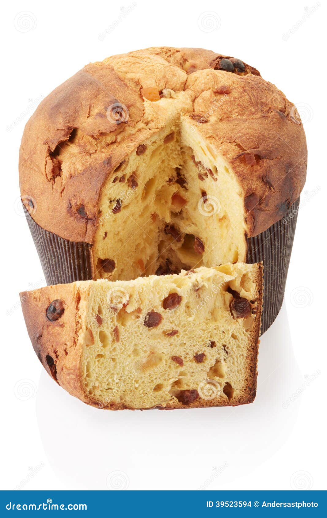 Panettone stock photo. Image of fruit, festive, fresh - 39523594