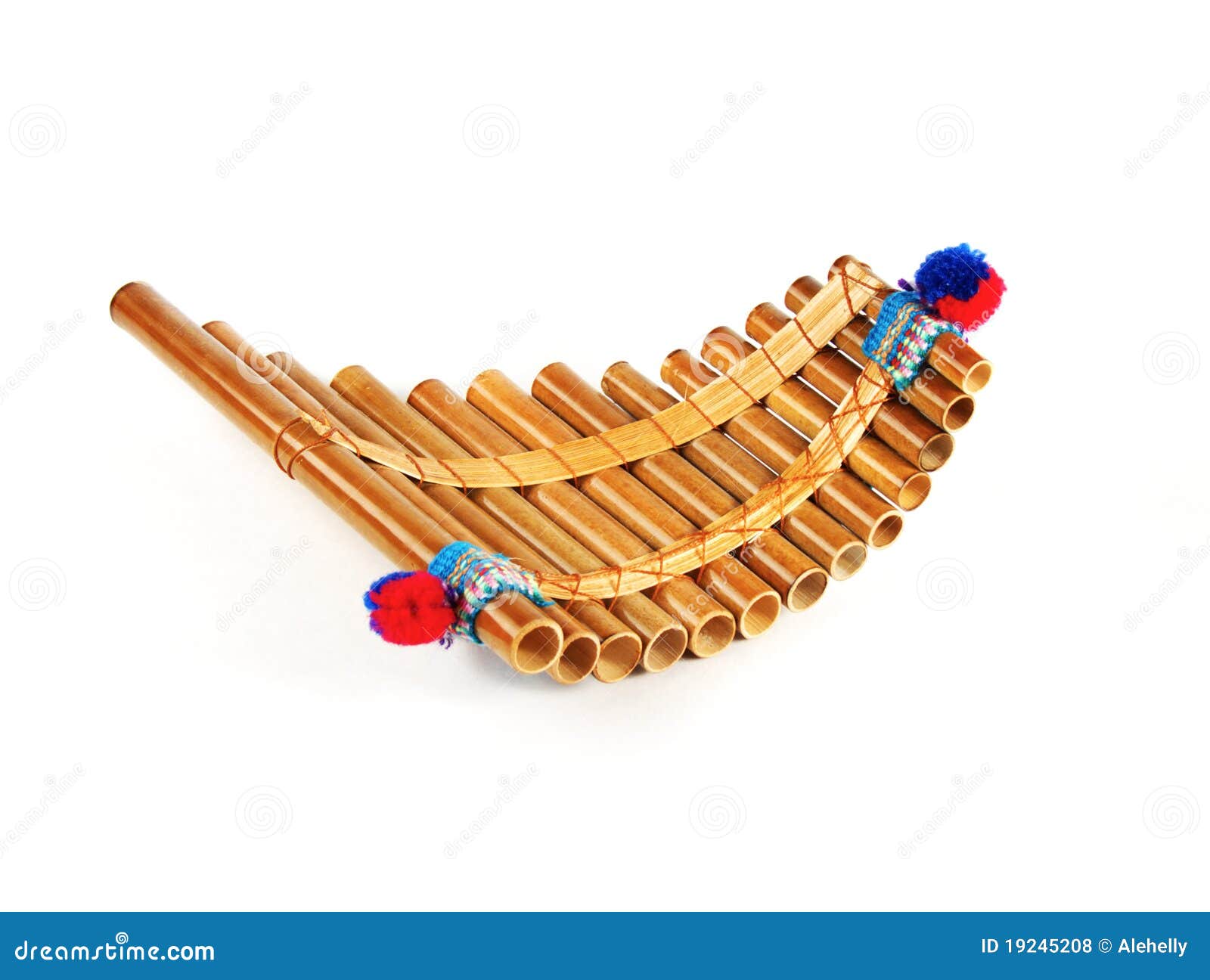 Panflute stock photo. Image of brown, harp, whistle, culture - 19245208