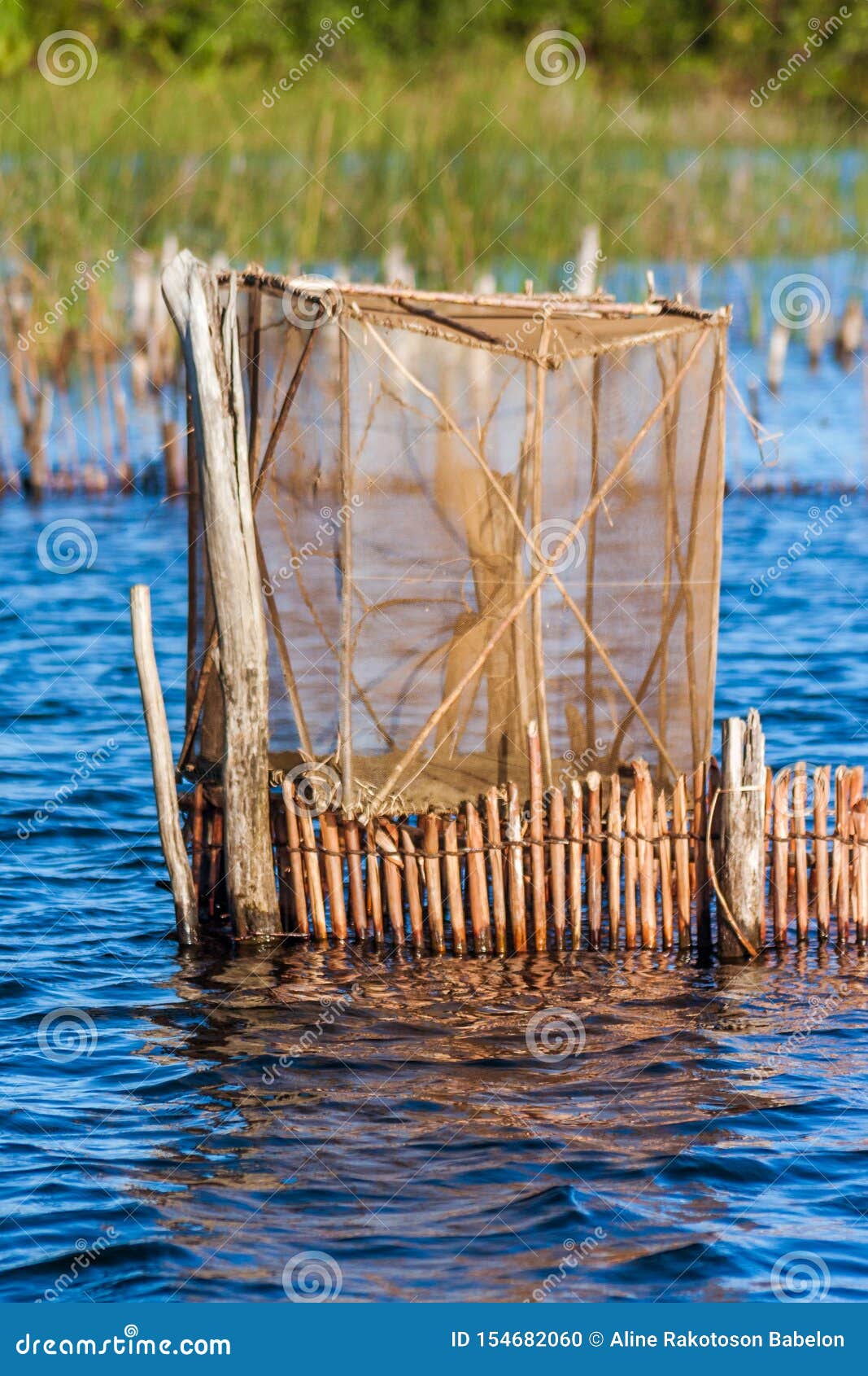 The Pangalanes Canal stock photo. Image of mesh, equipment - 154682060