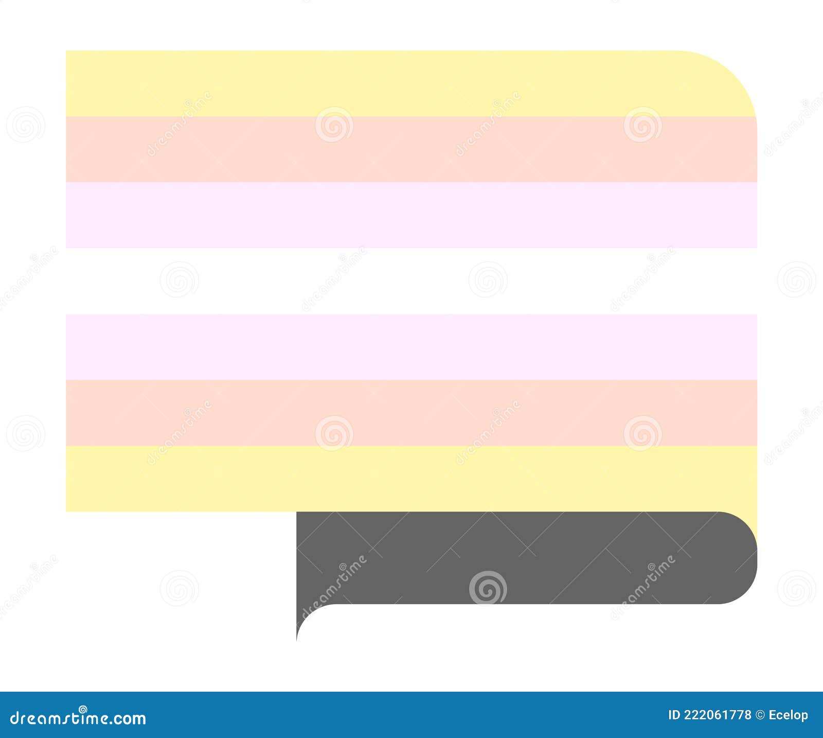 Pangender pride flags stock vector. Illustration of flag - 222061778