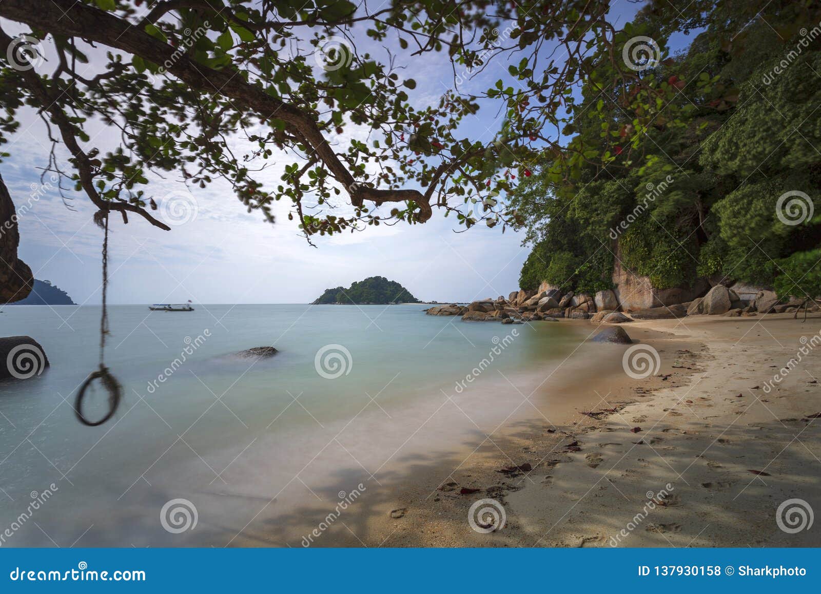 Pangkor Island, Perak stock photo. Image of resort, sandy - 137930158