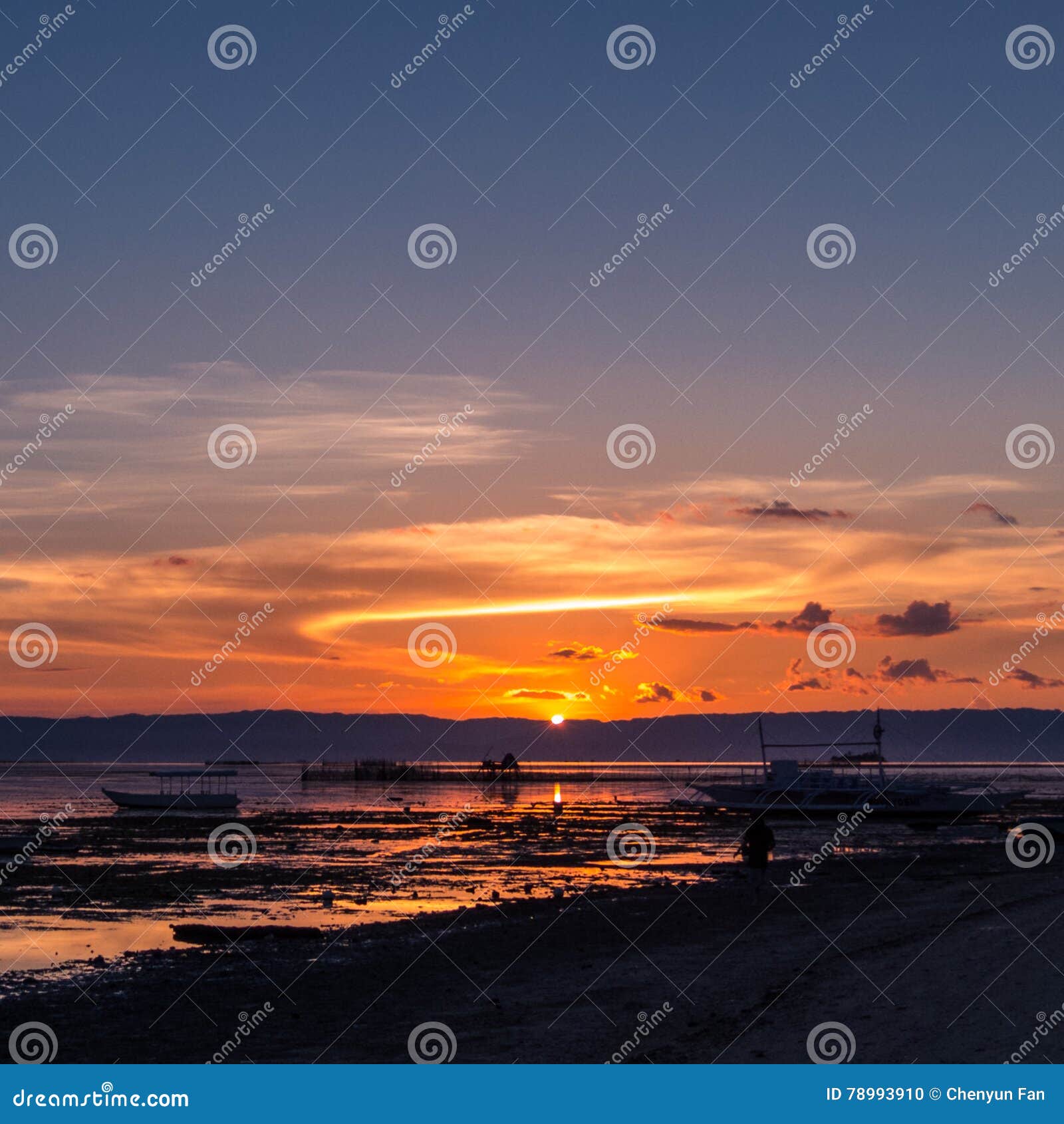 Panglao, Bohol Beach stock photo. Image of exotic, boat - 78993910