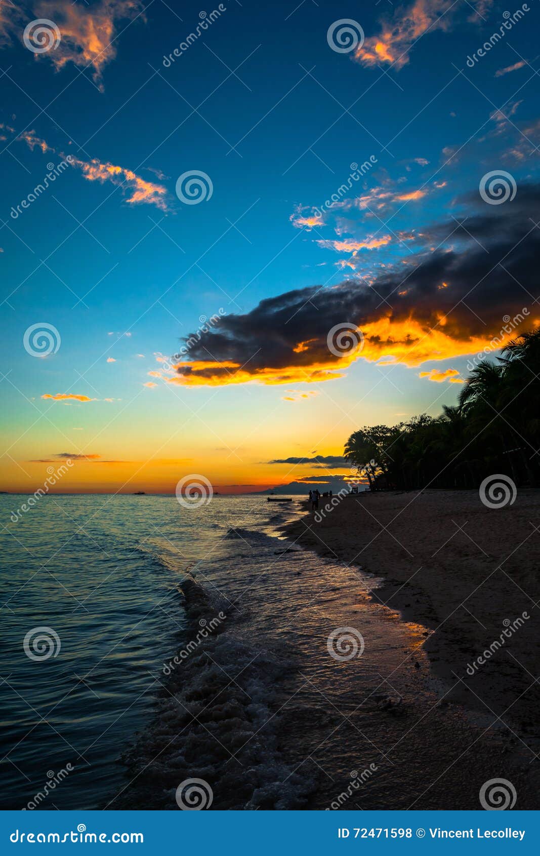 Panglao - Sunset stock photo. Image of island, paradise - 72471598