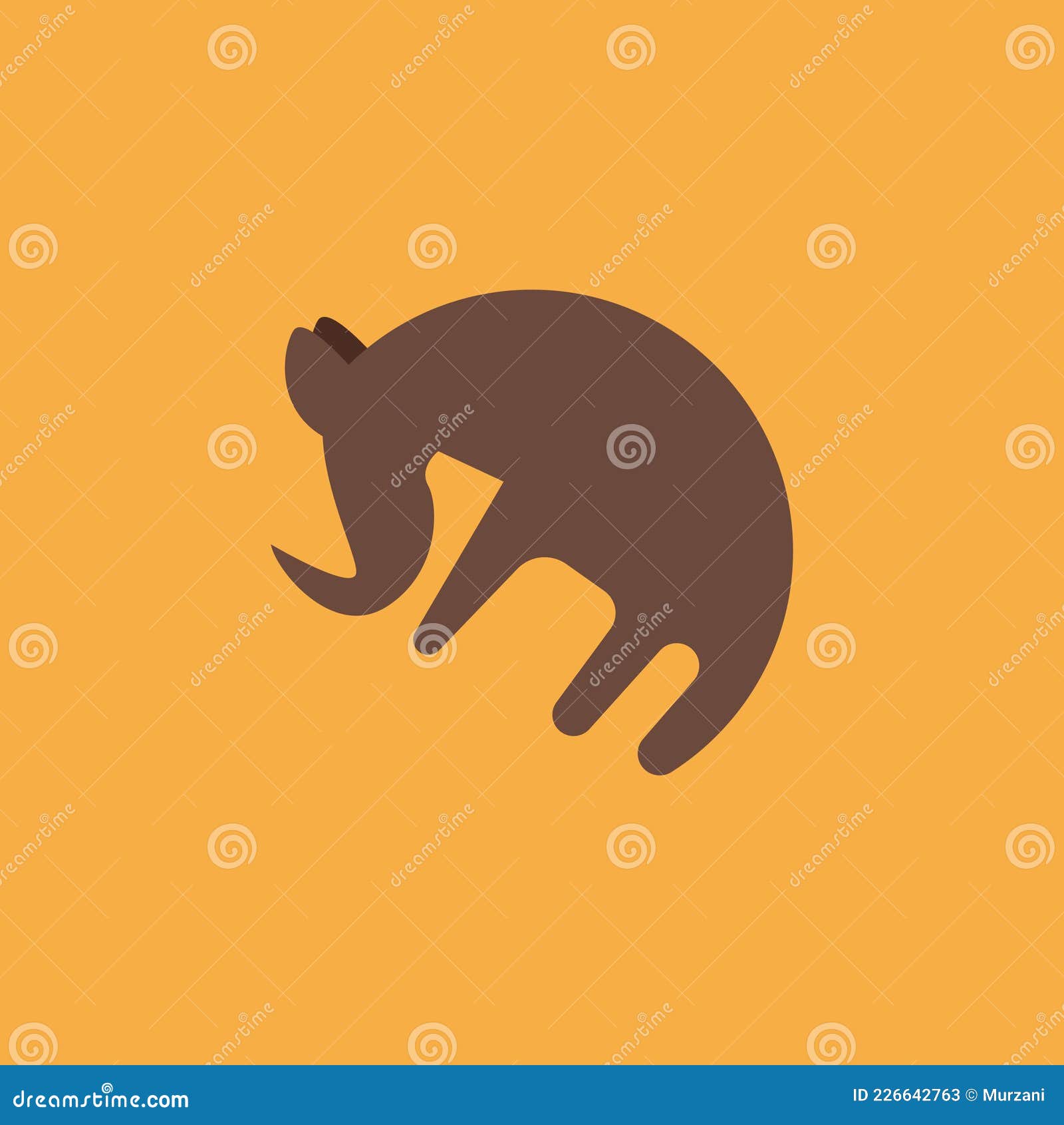 Pangolin Logo Design Vector. Pangolin Silhouette. Vector Illustration ...