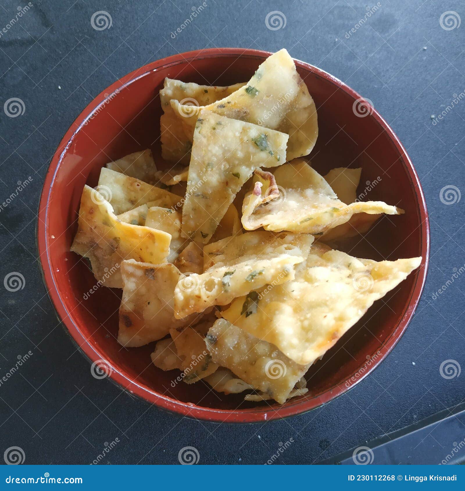 Pangsit, Pangsit Goreng, Delicious Pangsit Ayam Goreng (Chicken Fried ...