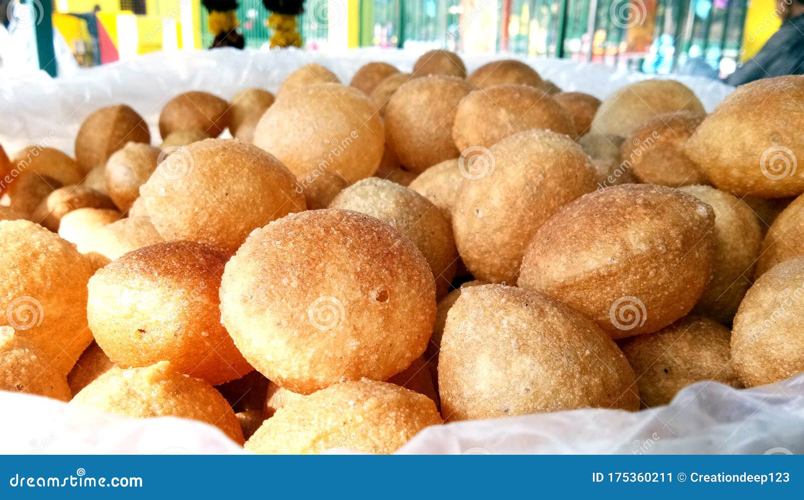 Pani Puri, Golgappe, Chat Item, Indian Snacks Stock Image - Image of ...