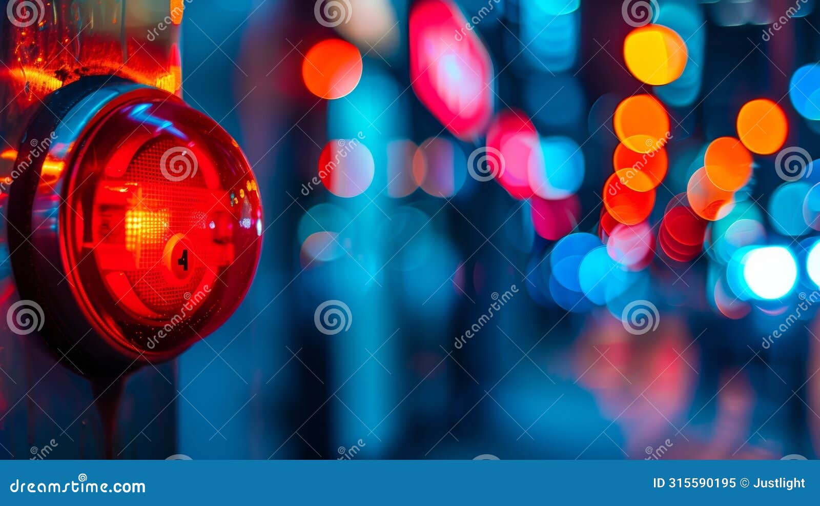 A Panic Button Used To Alert Security in Case of an Emergency and ...