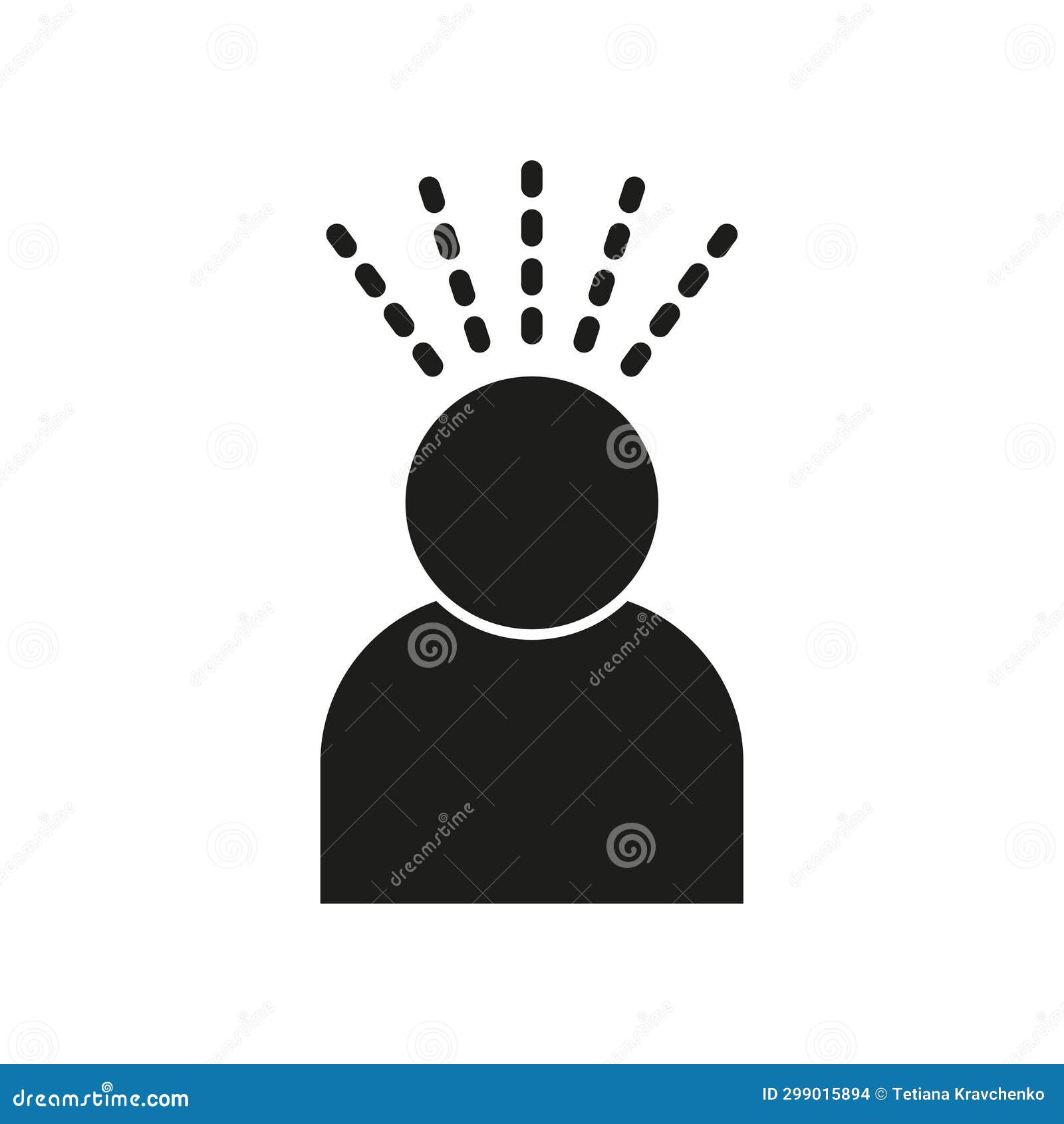 Panic Icon. Vector Illustration. EPS 10 Stock Illustration ...