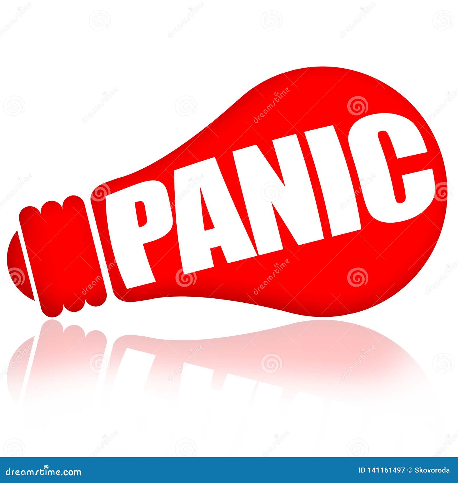 Panic Light Vector Illustration | CartoonDealer.com #31568946