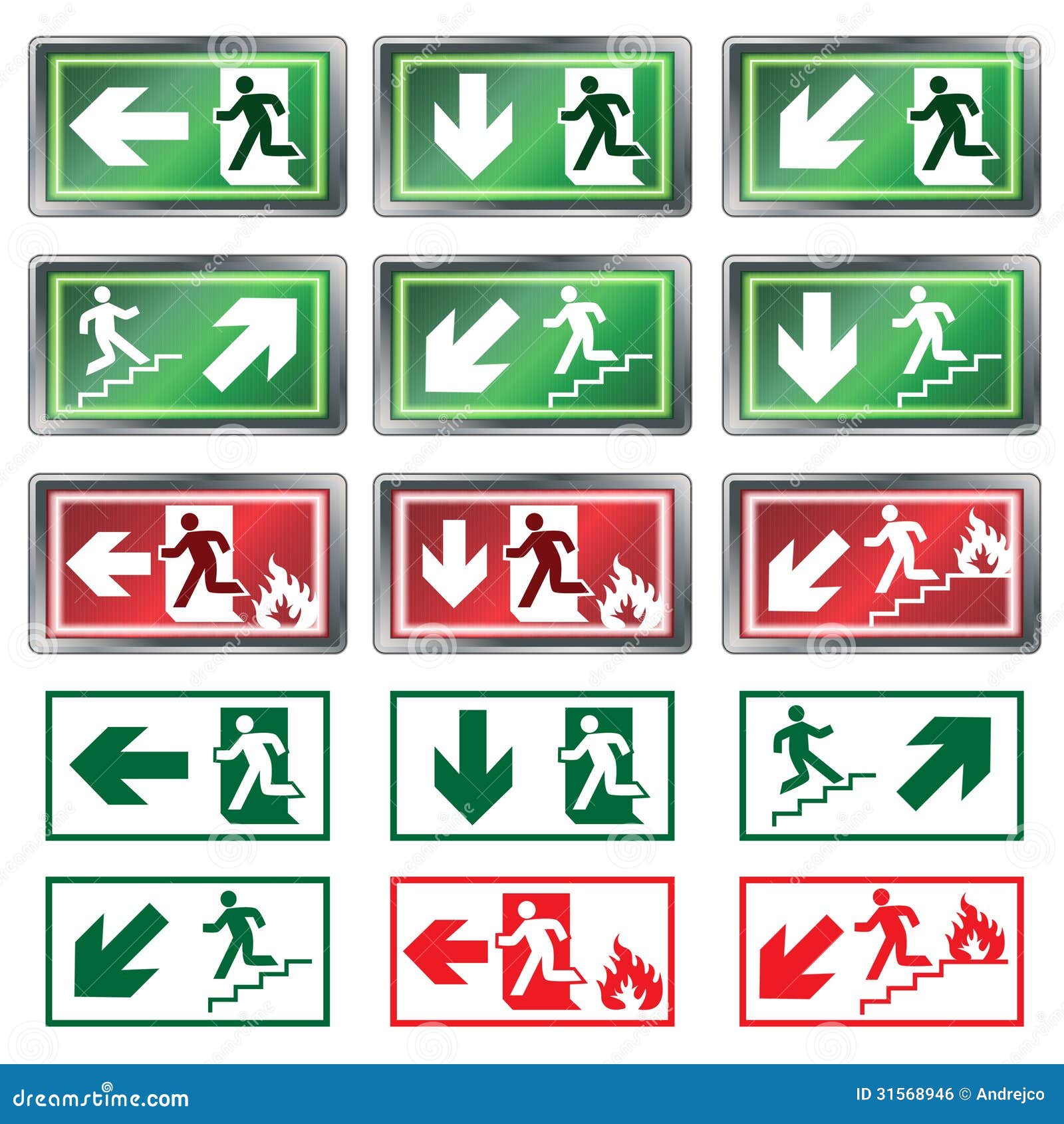 Panic Light stock vector. Illustration of sign, prevention - 31568946