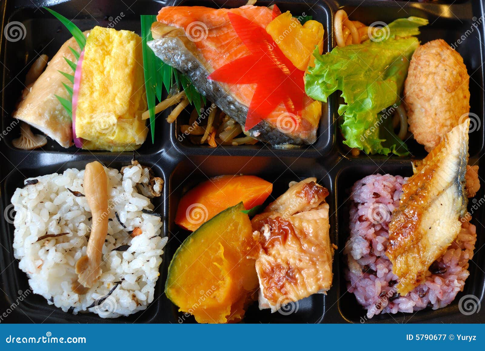 Panier-repas Japonais - Bento Image stock - Image of morceau, cadre ...