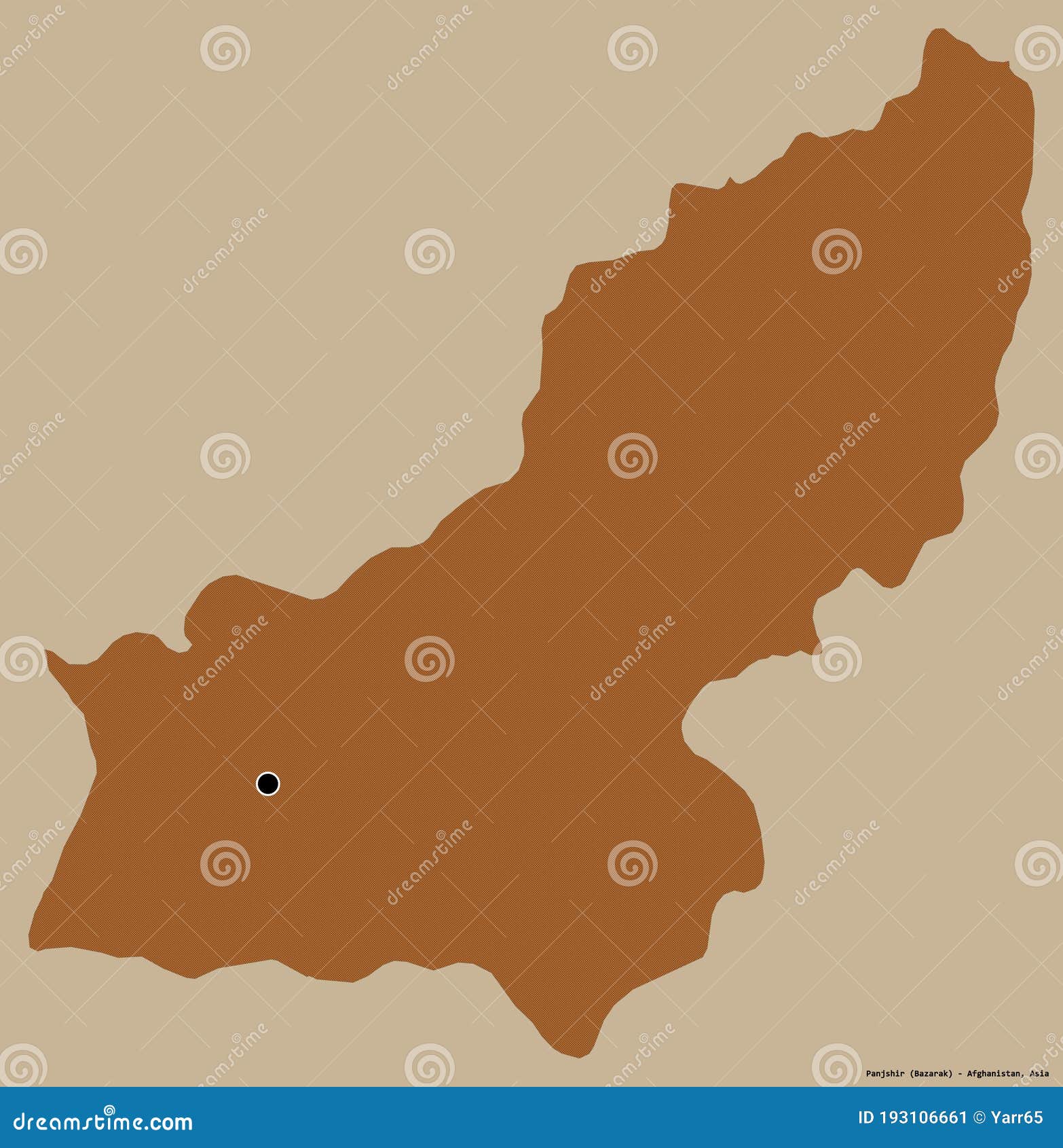 Panjshir, Province of Afghanistan, on Solid. Pattern Stock Illustration ...