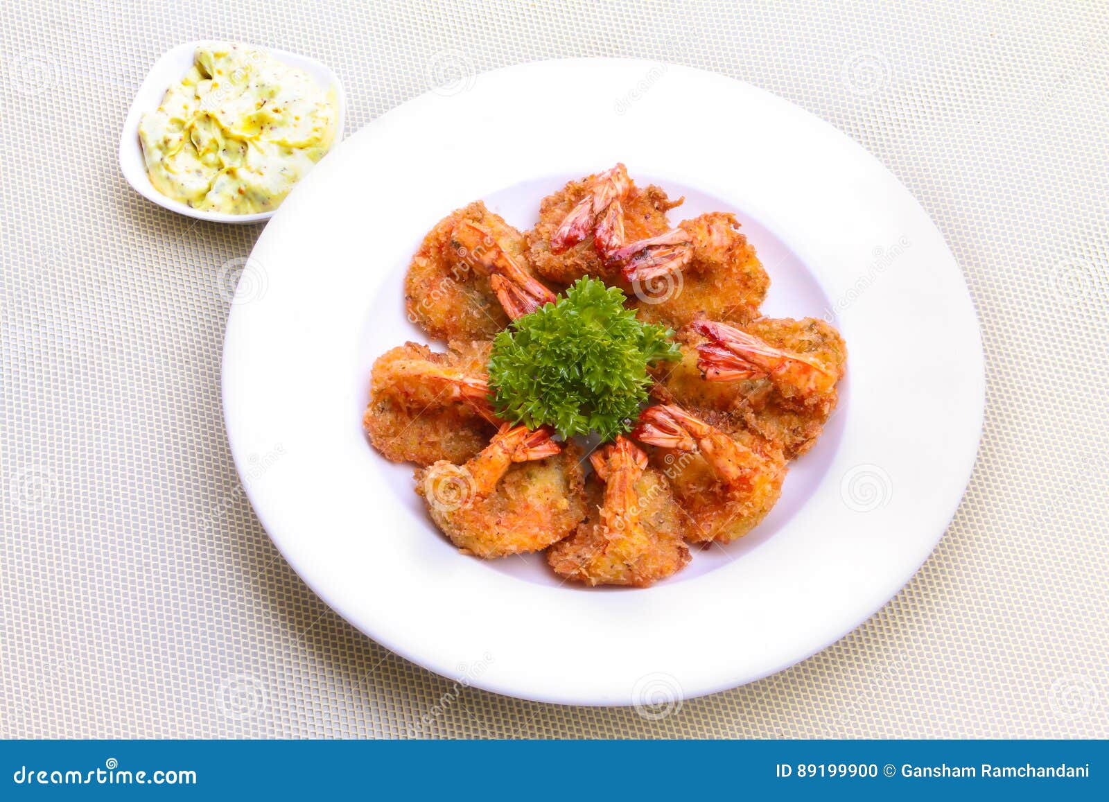 Panko prawns stock photo. Image of peeled, japanese, panko - 89199900