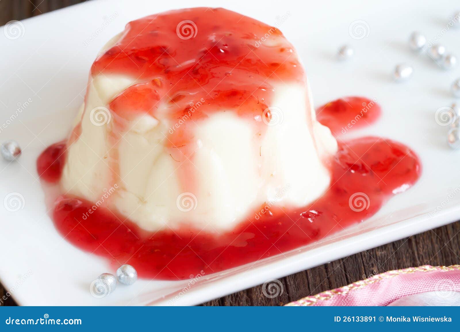 Panna cotta stock image. Image of italian, pretty, cotta - 26133891