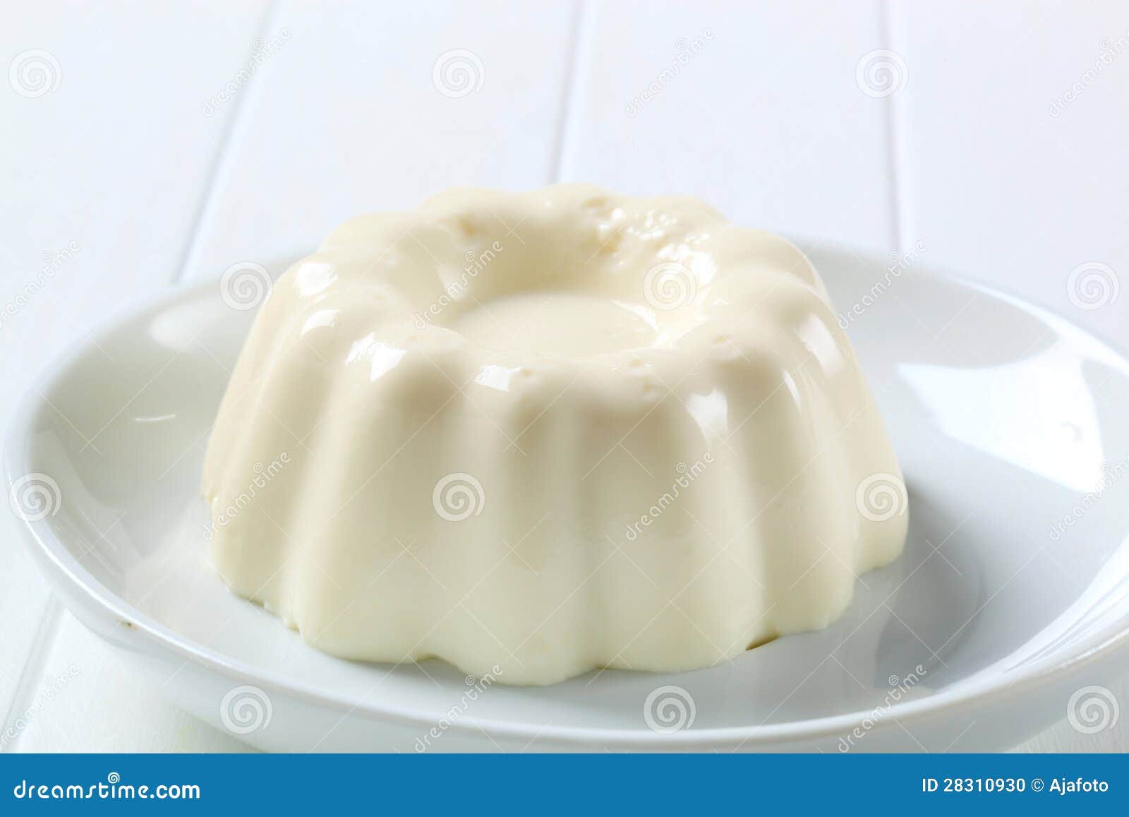 Panna cotta stock photo. Image of dessert, blancmange - 28310930