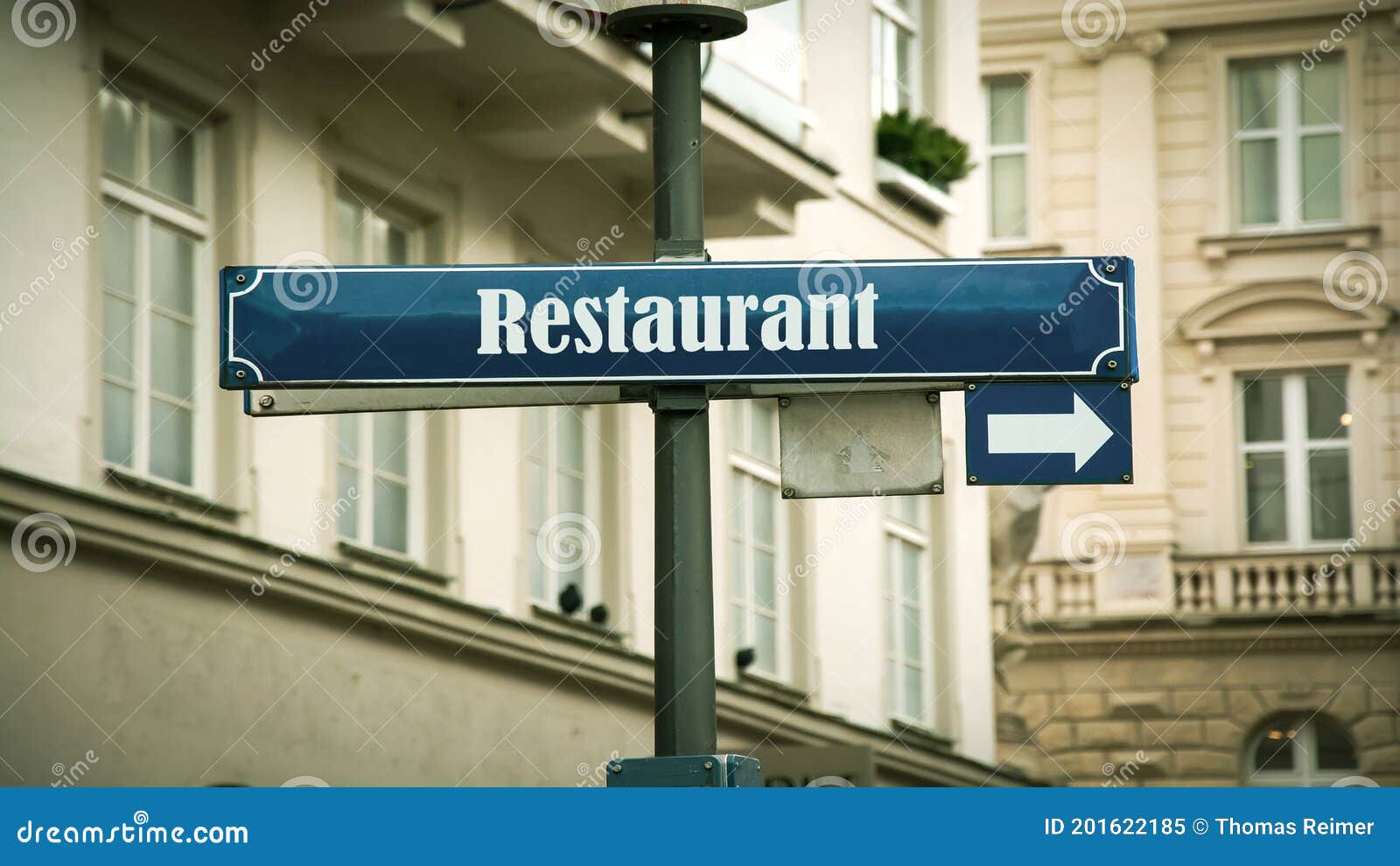 Panneau au restaurant image stock. Image du sens, auberge - 201622185