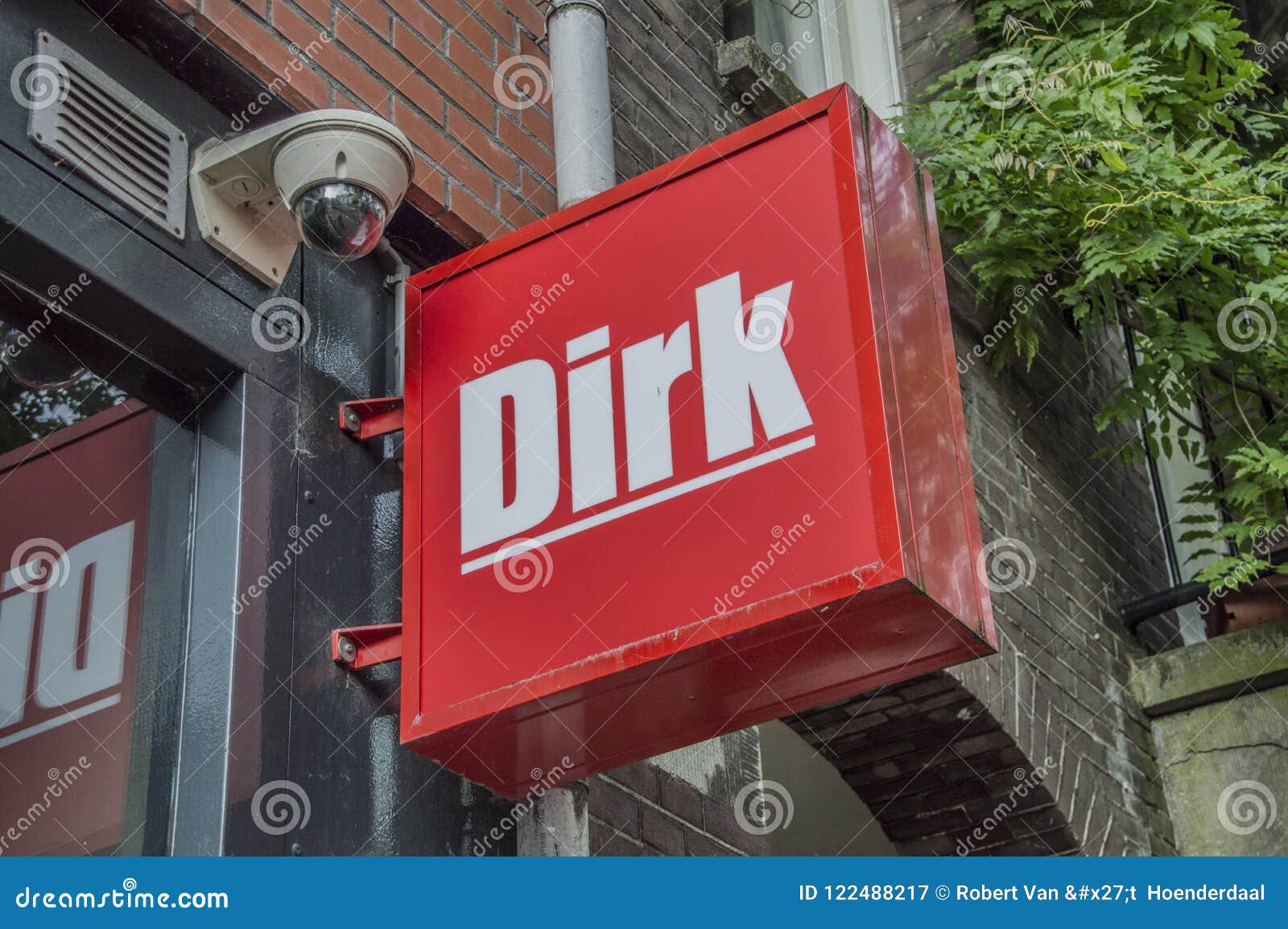 Panneau D'affichage De Dirk Supermarket Photographie éditorial - Image ...