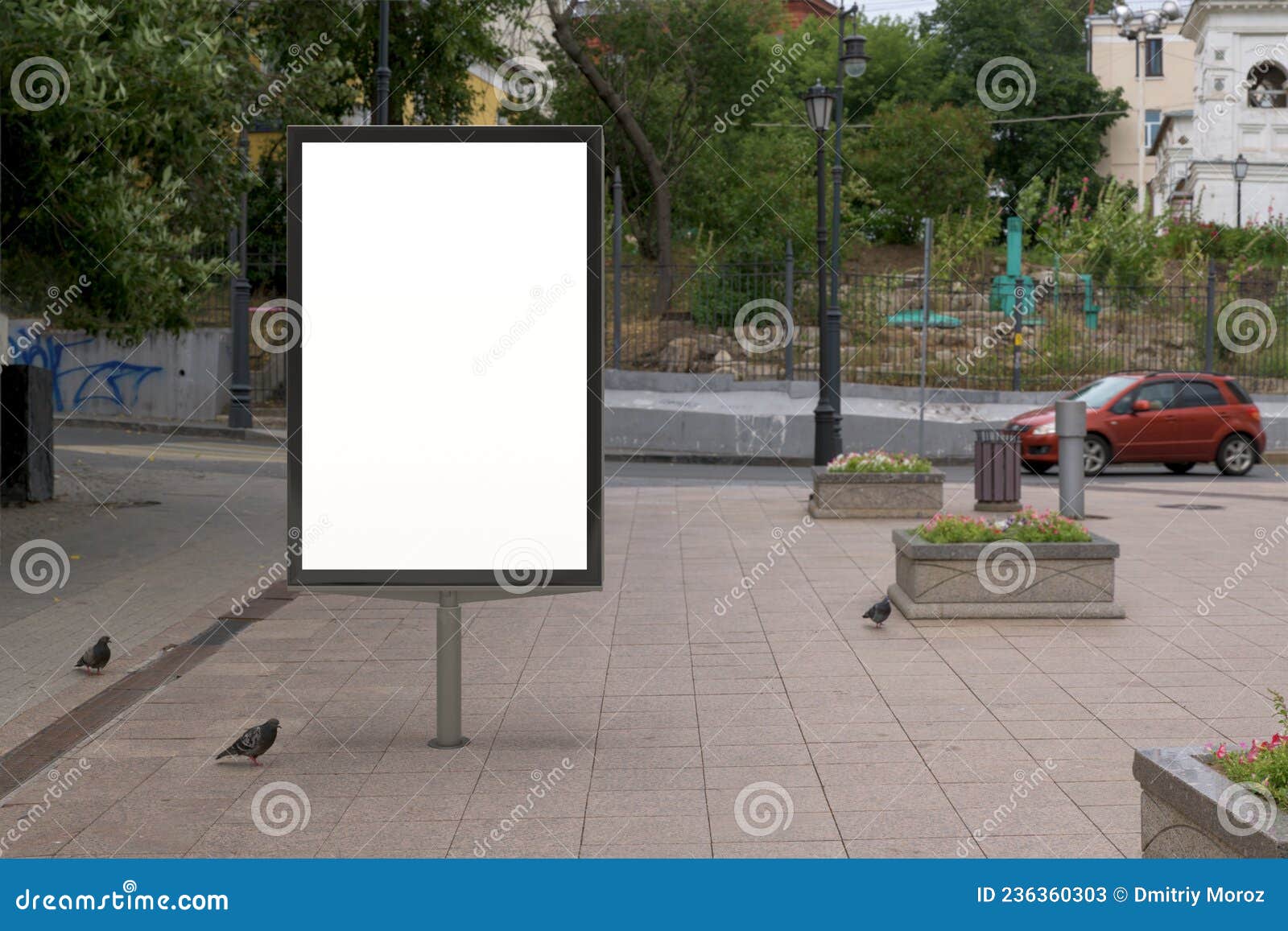 Panneau D'affichage De Rue Se Moquer Image stock - Image du advertising ...