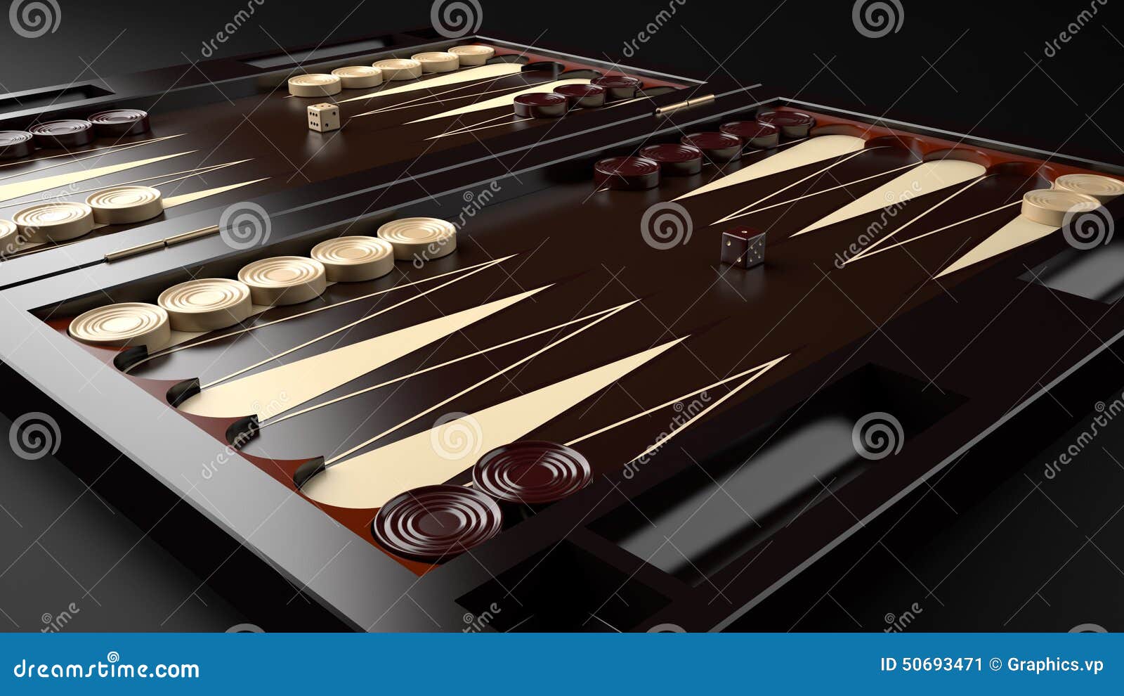 Panneau de backgammon illustration stock. Illustration du panneau ...
