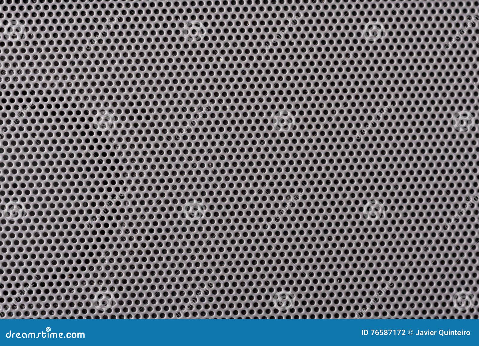 Panneau perforé en métal photo stock. Image du gris, panneau - 76587172