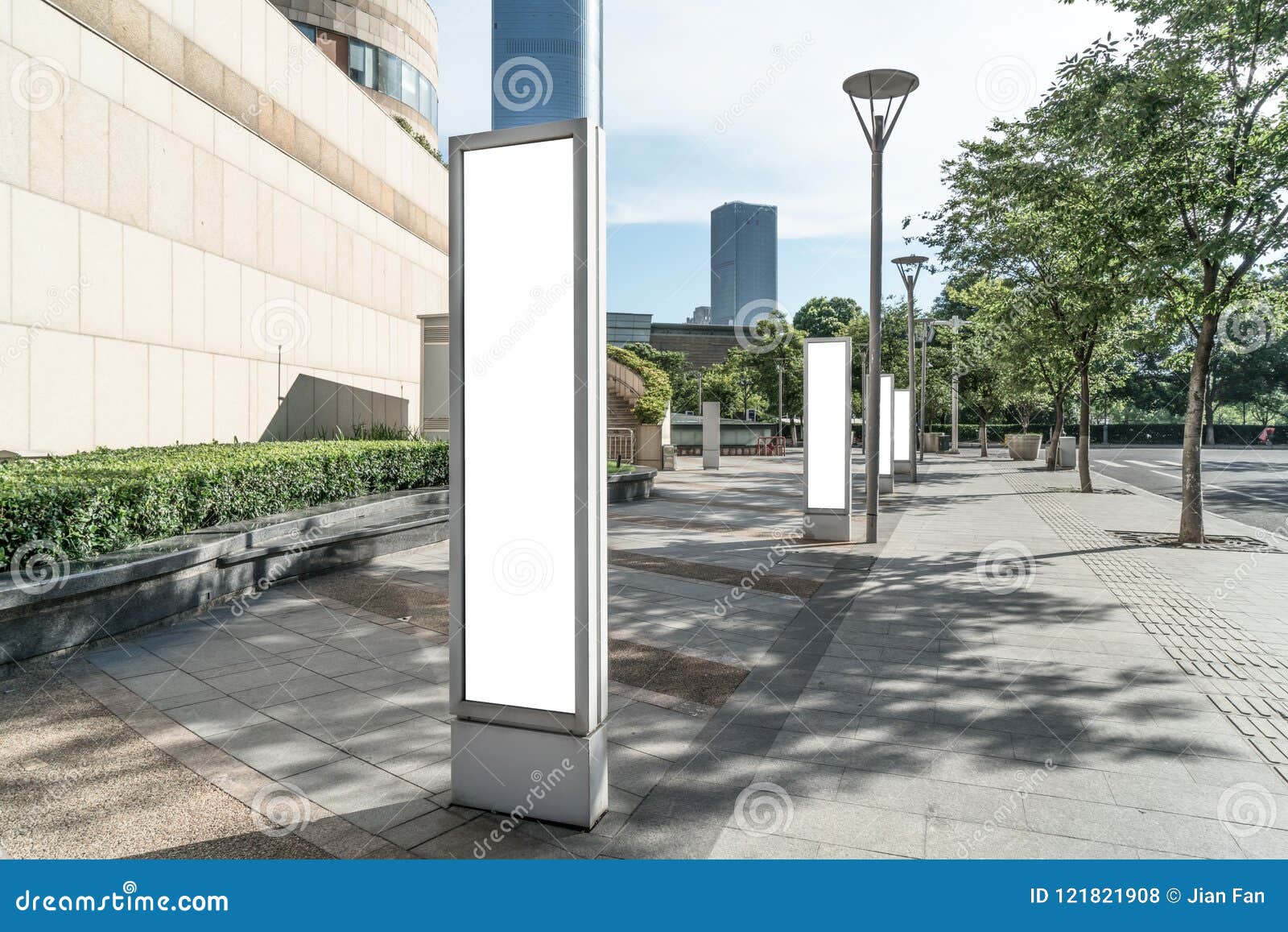 Panneaux D'affichage Sur La Rue Photo stock - Image du advertising ...