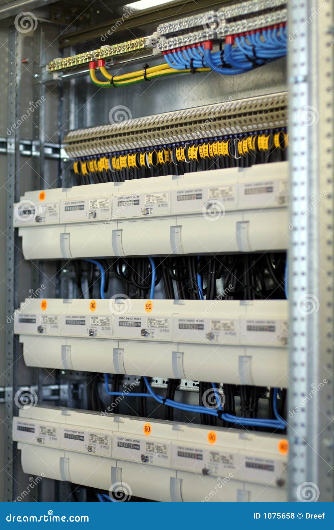 Pannello di controllo fotografia stock. Immagine di componente - 1075658