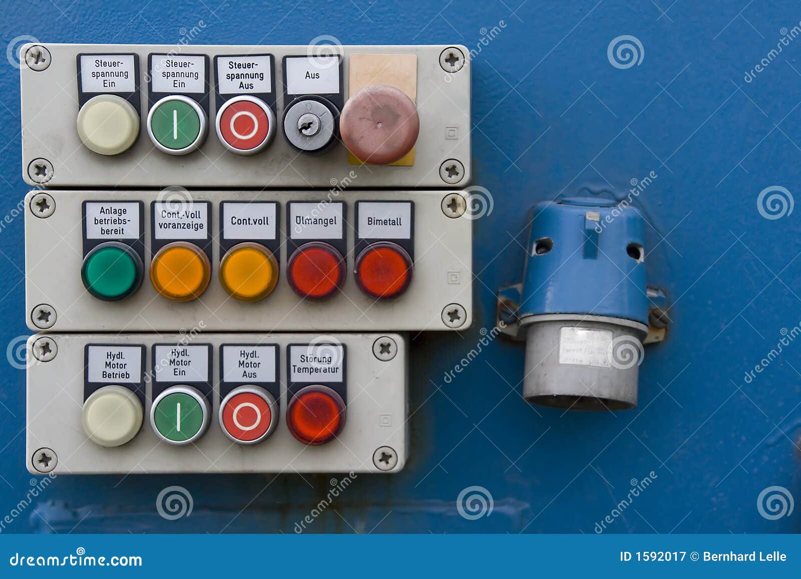 Pannello di controllo immagine stock. Immagine di controllo - 1592017