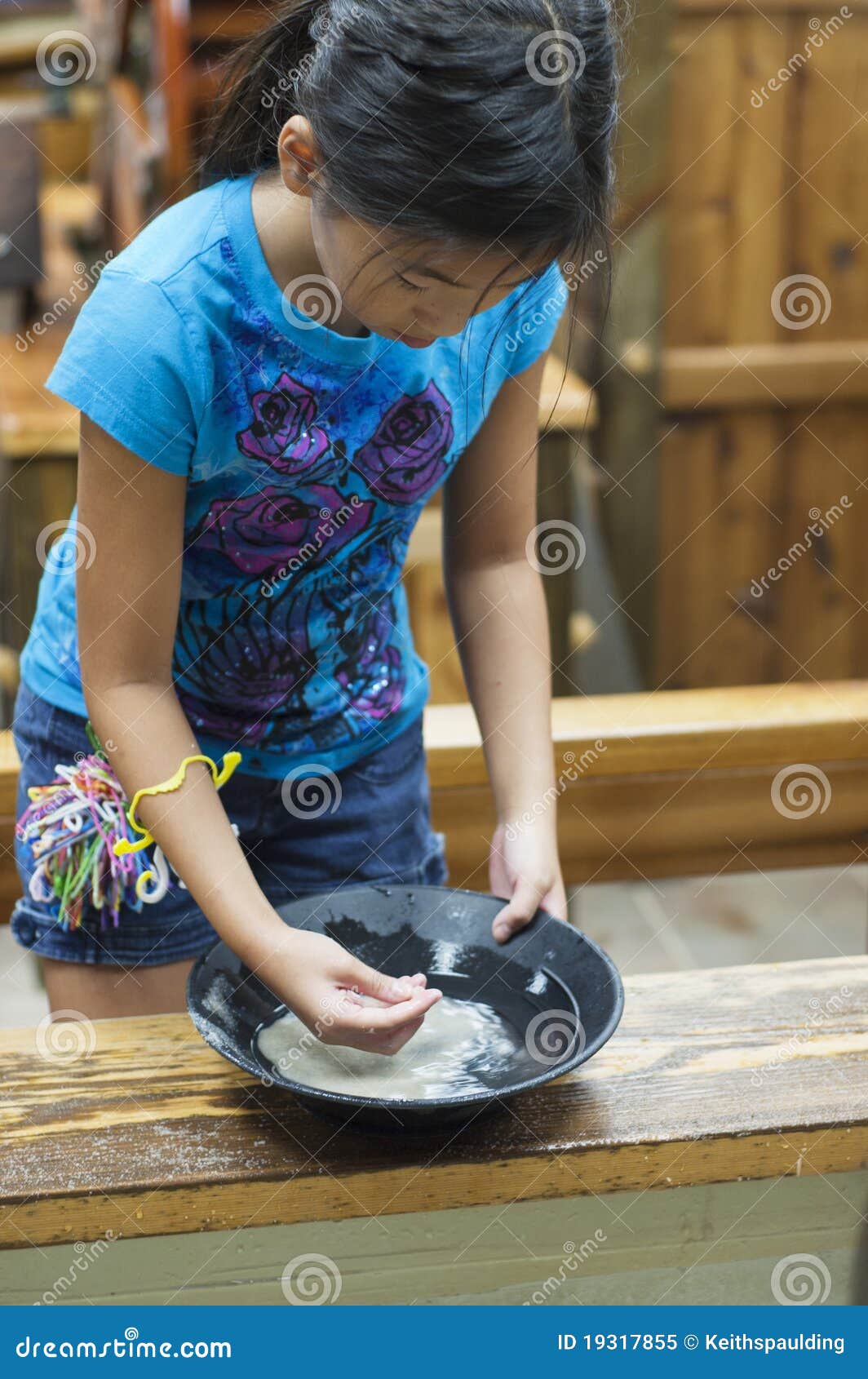 Panning for gems stock image. Image of rush, stone, water - 19317855