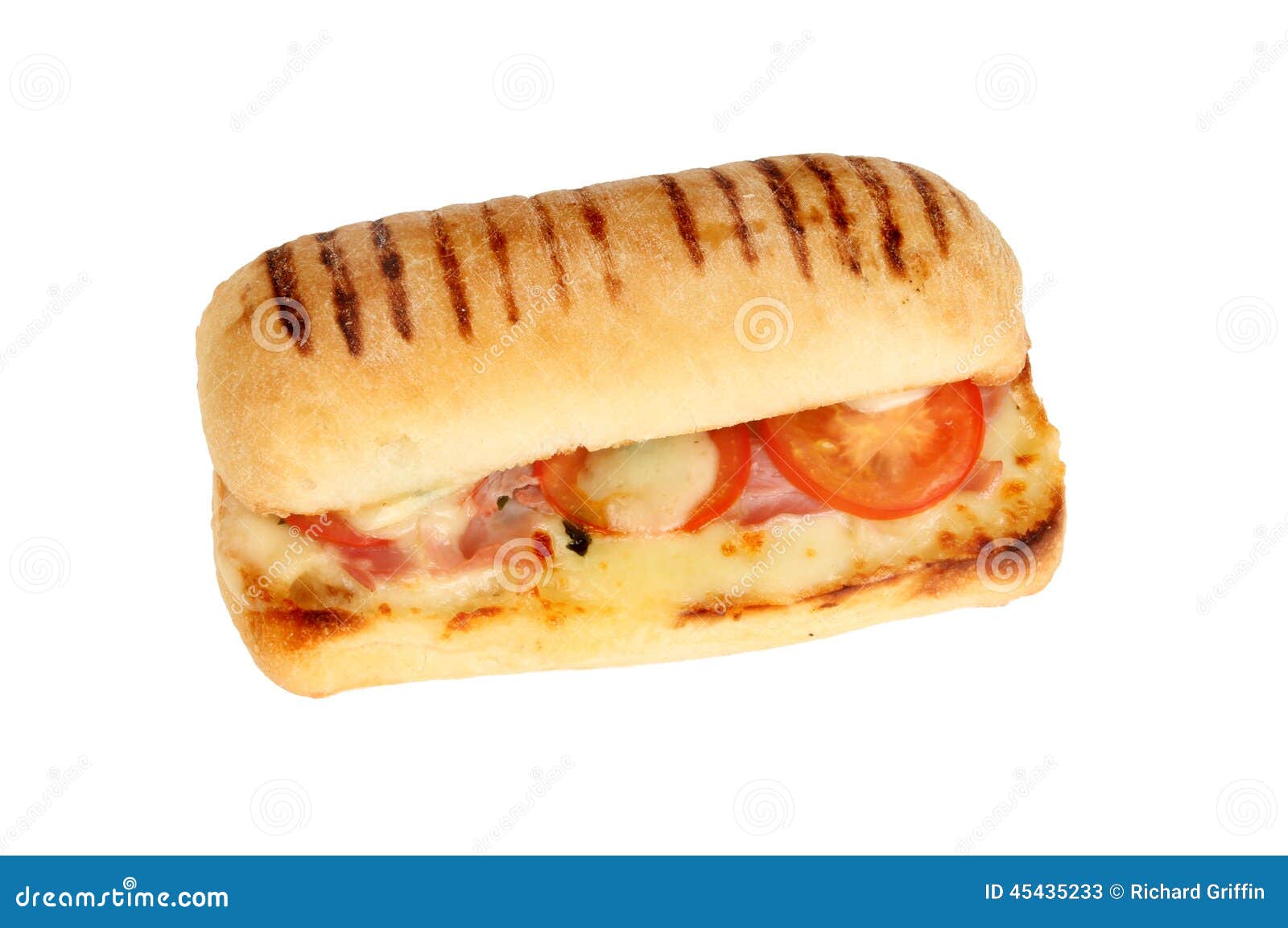 Pannini stock image. Image of italian, baked, white, melted - 45435233