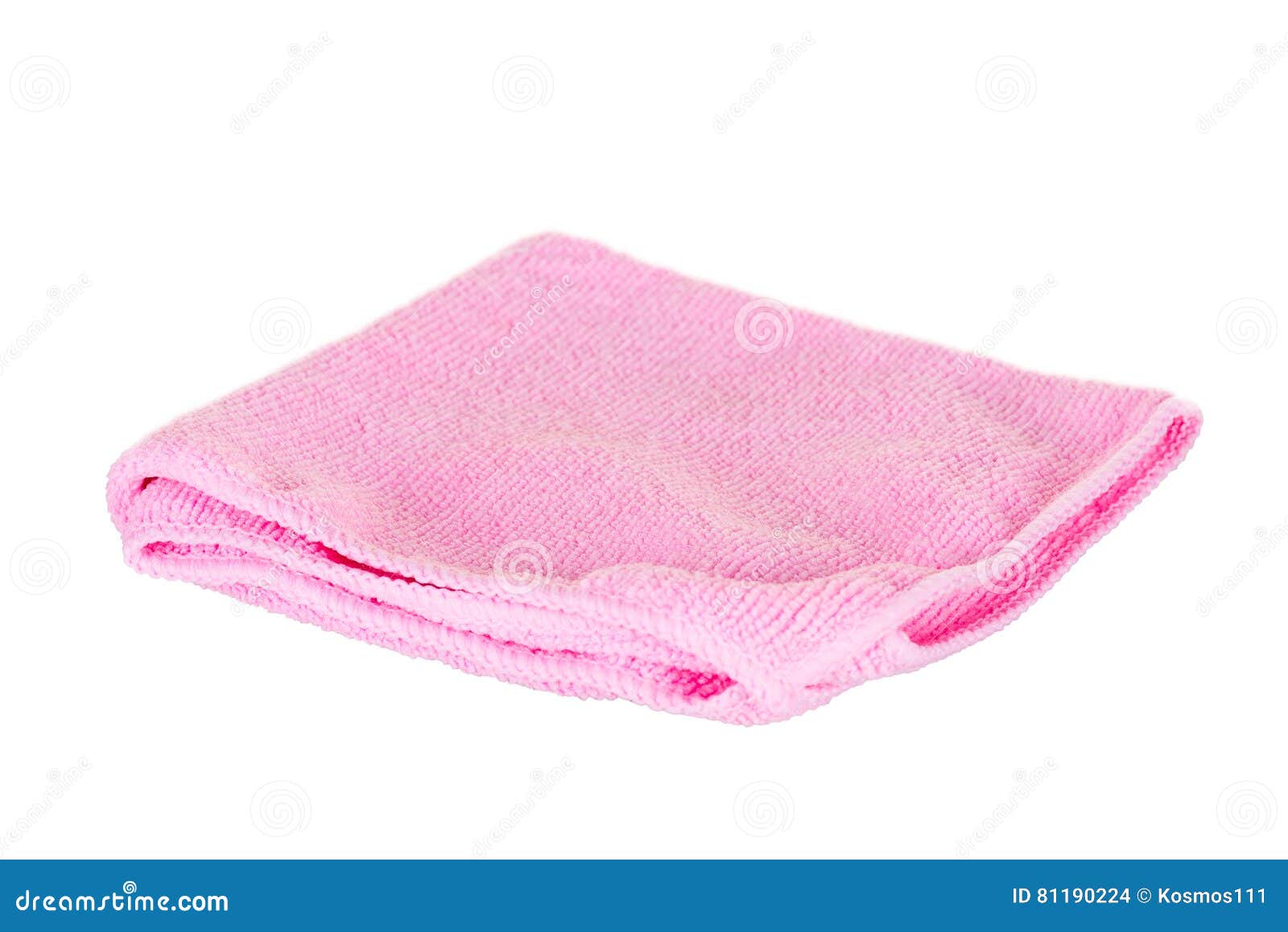 Pano Cor-de-rosa Feito Da Poeira Da Limpeza Do Microfiber Foto de Stock ...