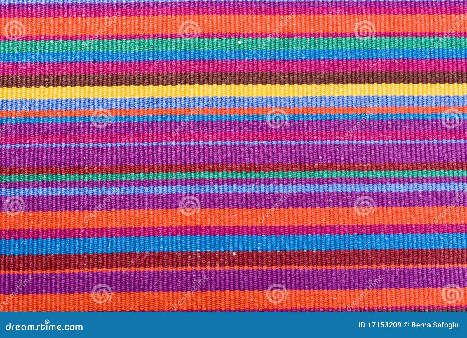 Pano De Tabela Listrado Colorido Imagem de Stock - Imagem de têxtil ...