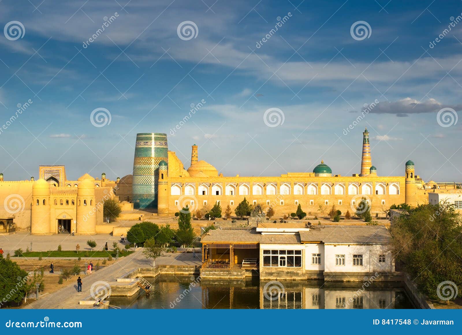 KHIVA, UZBEKISTAN - APRIL 26, 2018: Cupola Of The Pakhlavan Makhmoud ...
