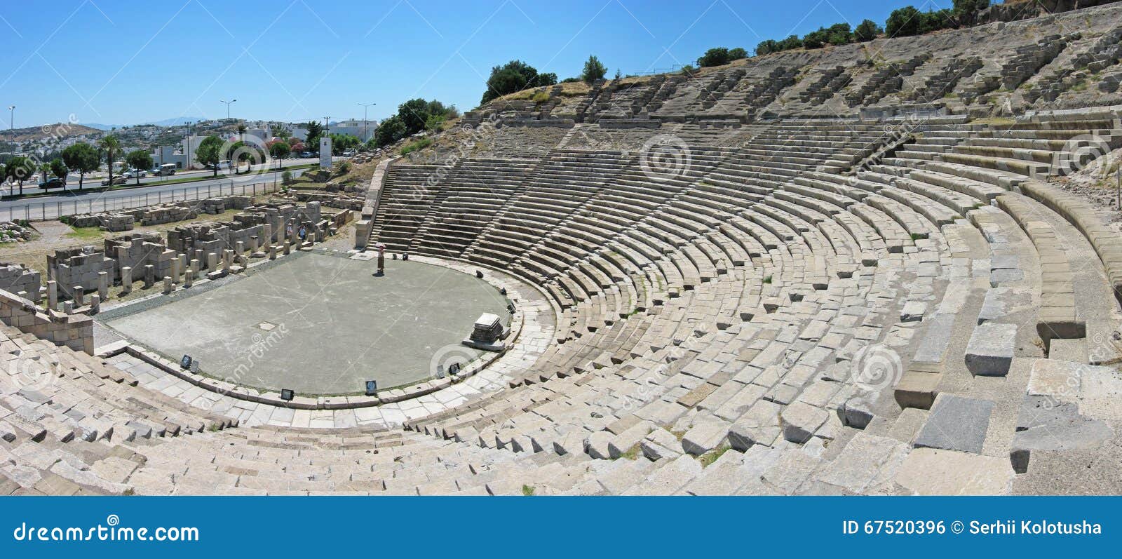 Panorama of the Ancient Theatre in Bodrum Stock Photo - Image of castle ... Panorama of the Ancient Theatre in Bodrum Stock Photo - Image of castle ...