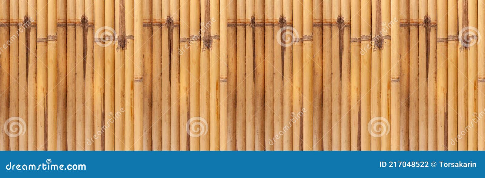 Brown Old Bamboo Fence Texture and Background Seamless Stock Photo ...
