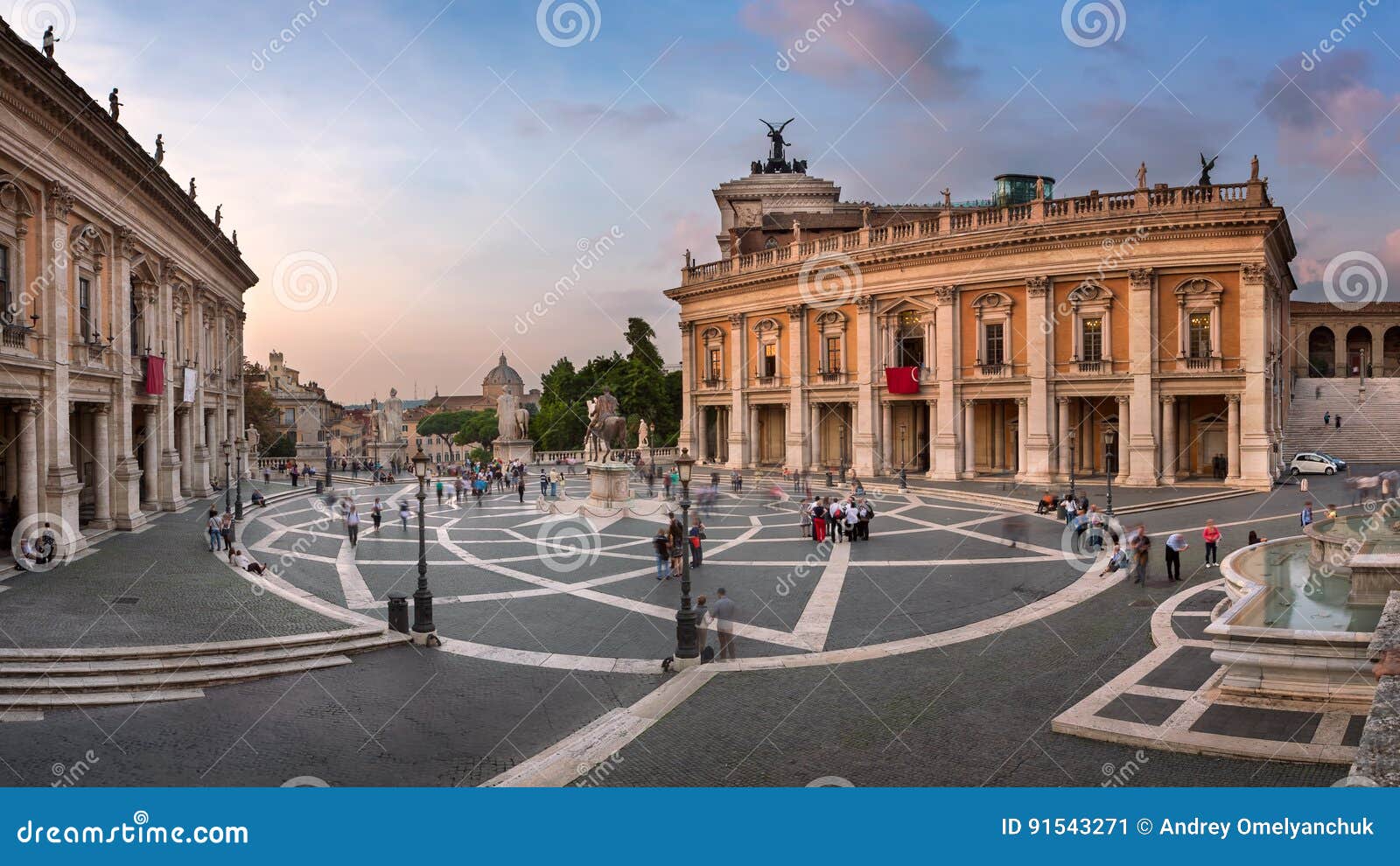 Capitoline Hill Piazza Del Campidoglio Form Pallazzo Senatorio Royalty ... Capitoline Hill Piazza Del Campidoglio Form Pallazzo Senatorio Royalty ...