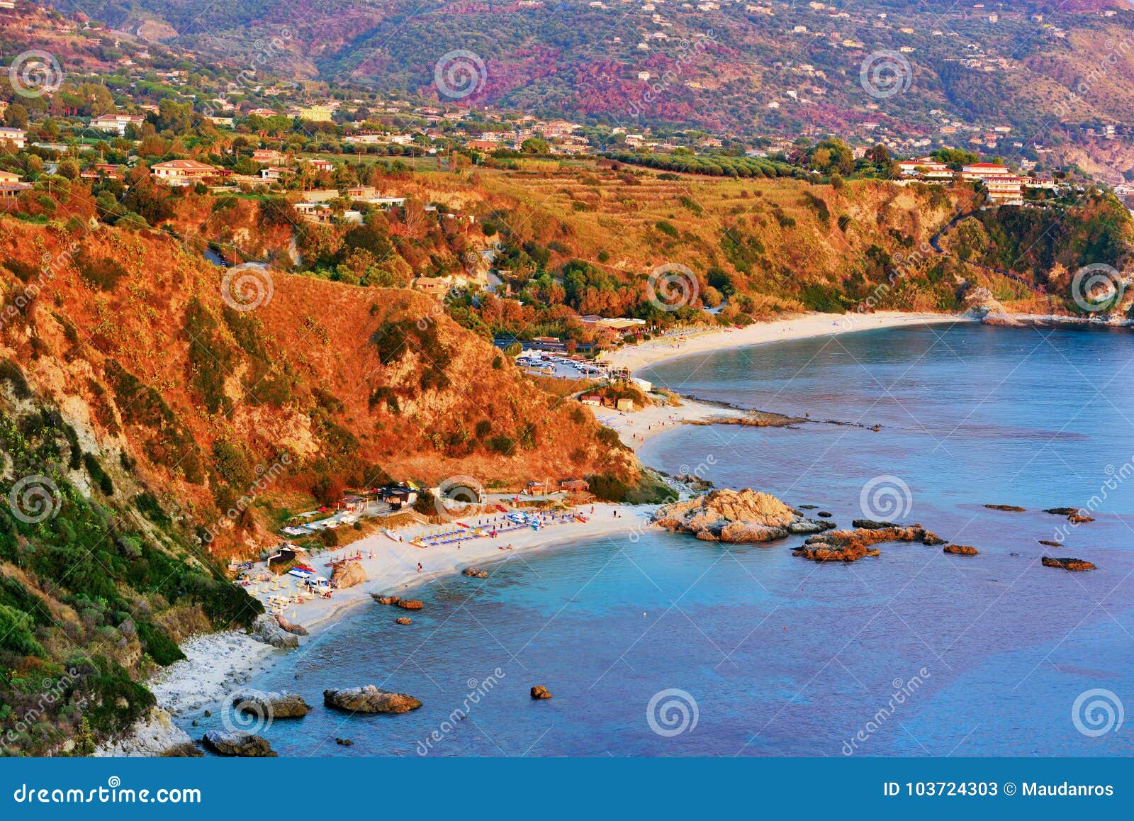 Capo Vaticano Italy stock image. Image of beach, capo - 103724303 Capo Vaticano Italy stock image. Image of beach, capo - 103724303