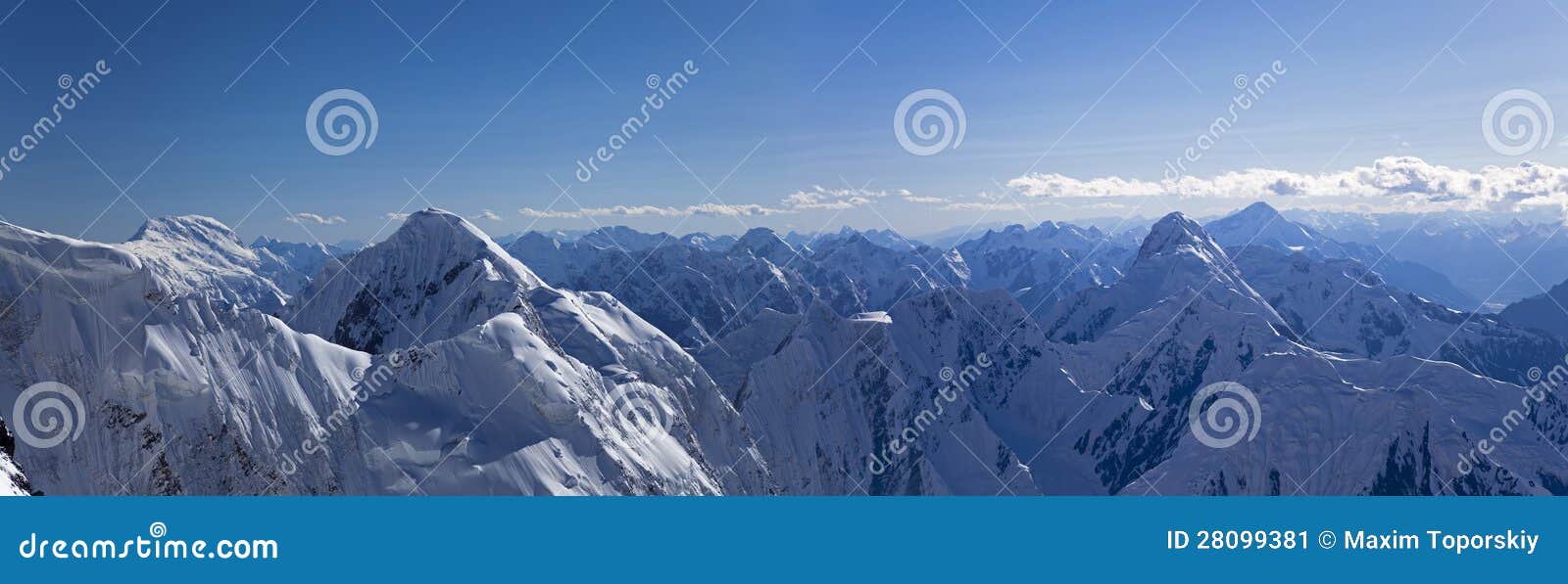 Panorama of Central Tian Shan Mountains Stock Image - Image of extreme ...