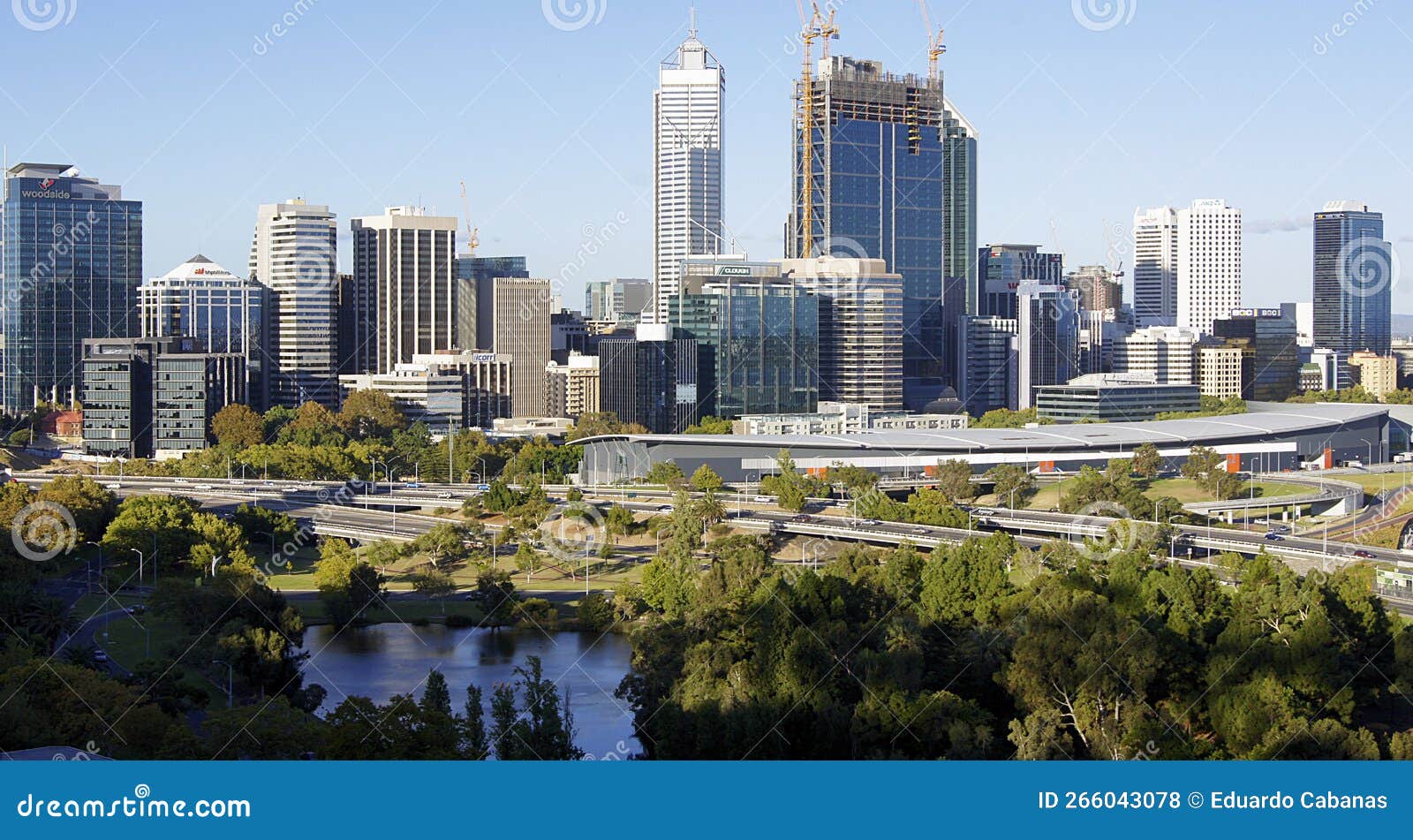Panorama of the City of Perth, Australia Editorial Stock Photo - Image ...