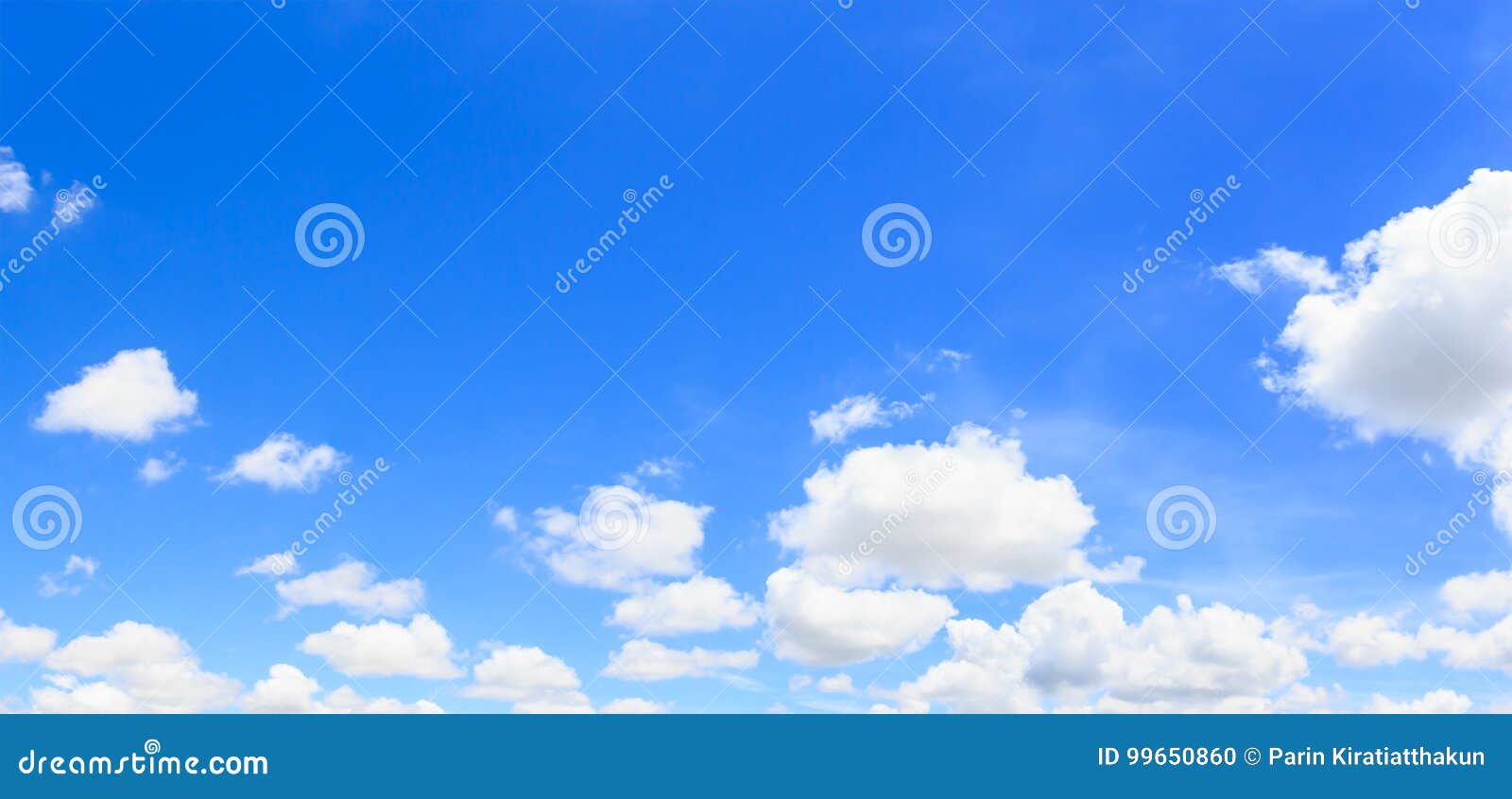 Panorama Clouds with Sky Background. Stock Photo - Image of view ...