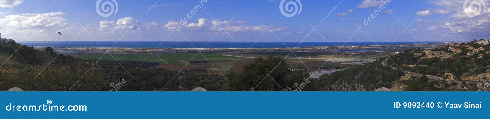 Panorama of the Coastal Plain Stock Photo - Image of plain, coastal ...