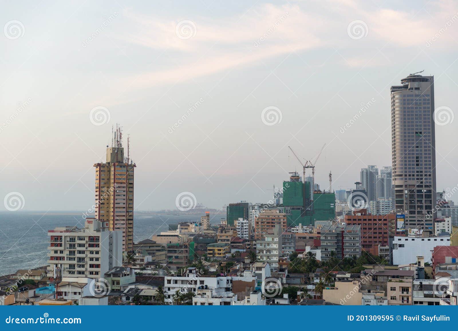 Panorama of Colombo City of Sri Lanka. January, 2020 Editorial Image ...