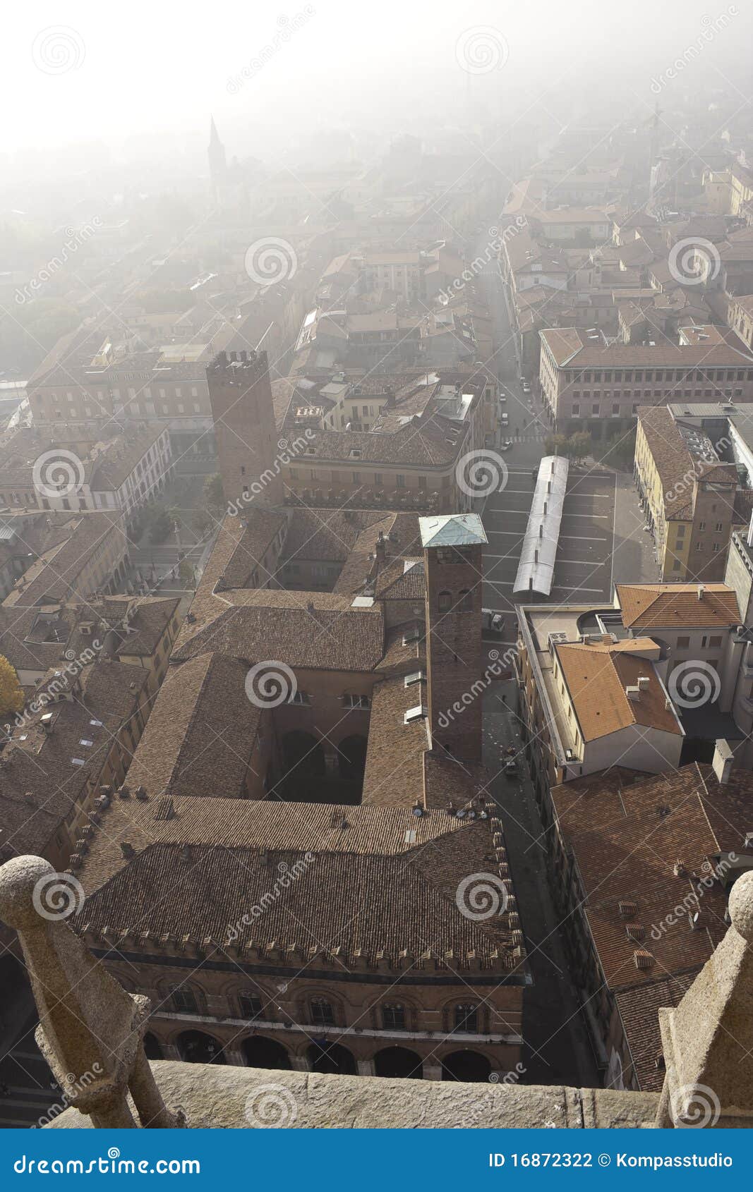 Panorama of Cremona stock photo. Image of scenic, picturesque - 16872322