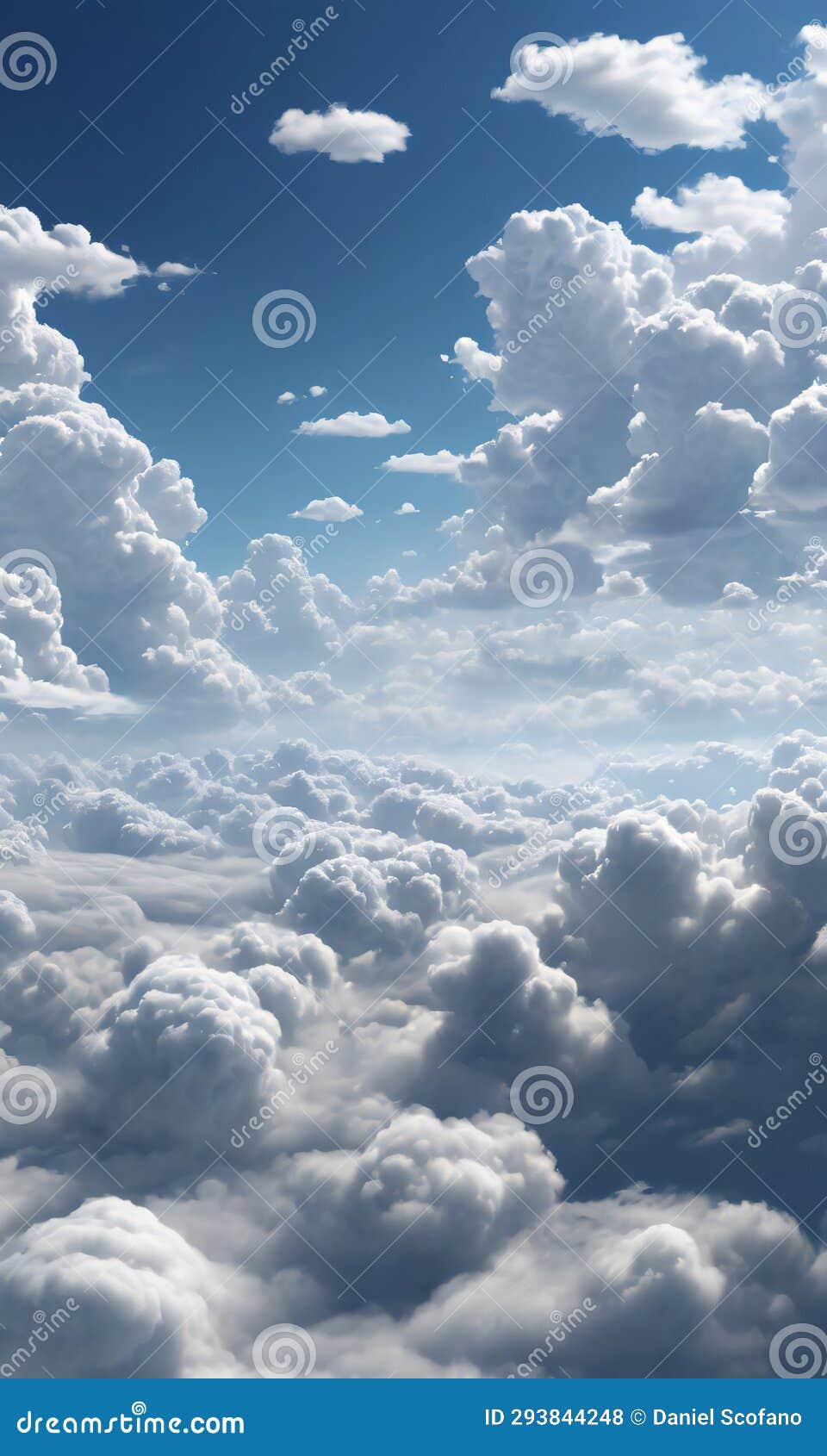 Panorama Das Nuvens Adequadas Como Mapa Do Ambiente. Ai Generativo ...