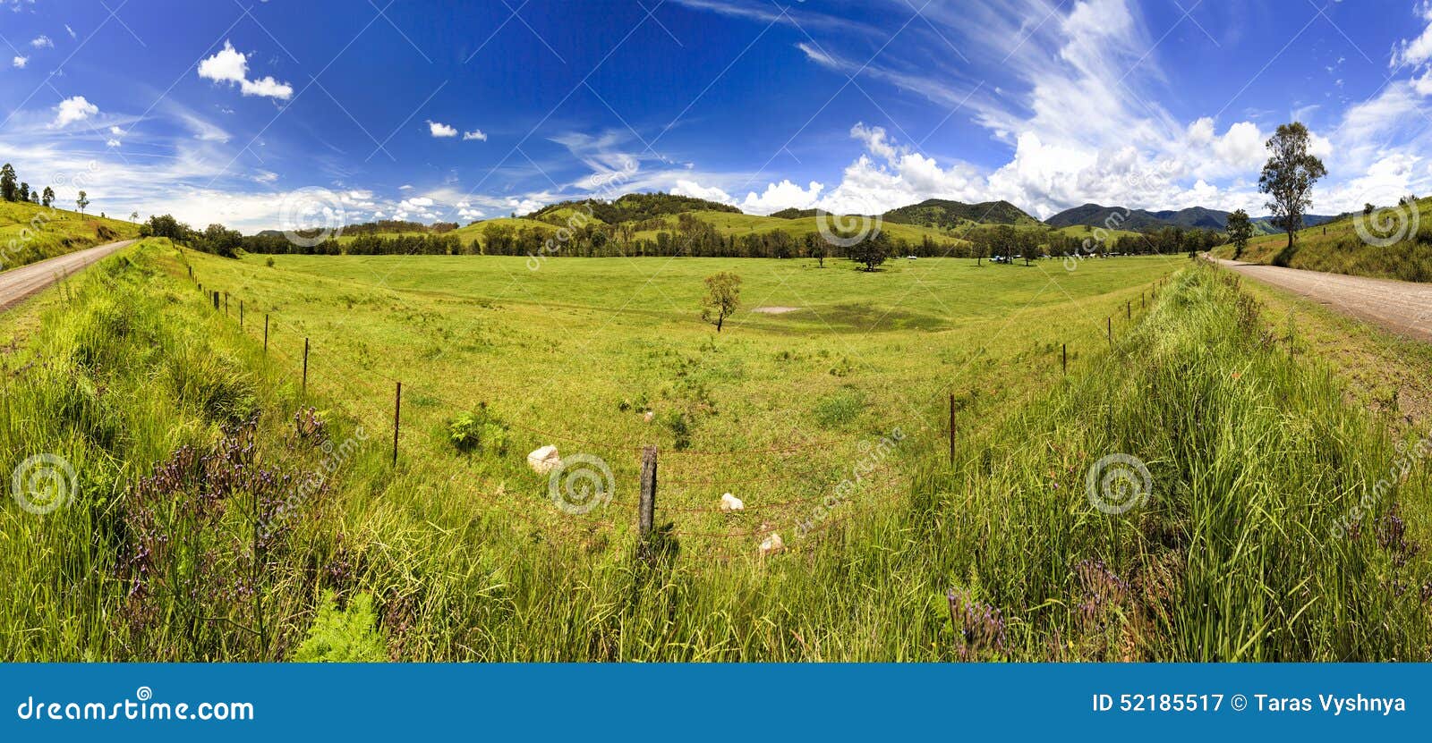 Panorama De Cobark Do Acampamento De BTops Imagem de Stock - Imagem de ...